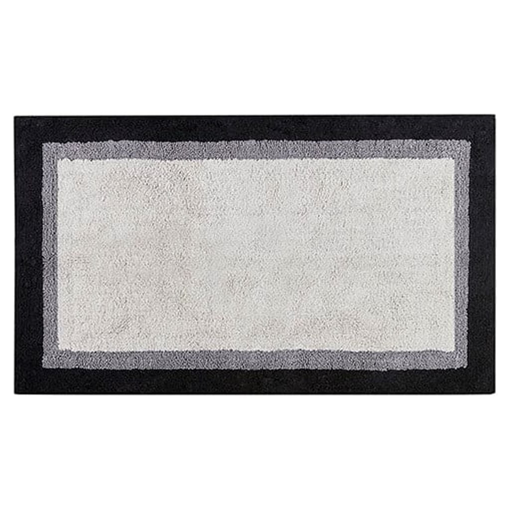 Gracie Mills Nixon Non Skid Cotton Tufted Bath Rug GRACE-3361 Soft ...