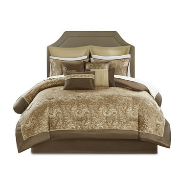 Gracie Mills Bryony 7-Piece Microsuede Comforter Set - GRACE-3264 ...
