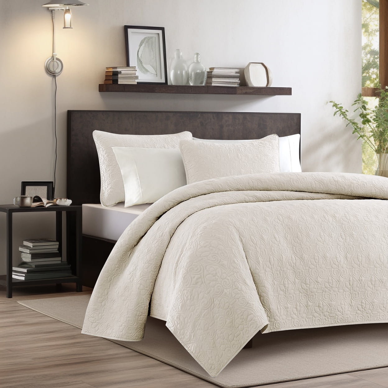 Gracie Mills Sandy Reversible Cottage-Inspired Quilt Set - GRACE-3470 ...