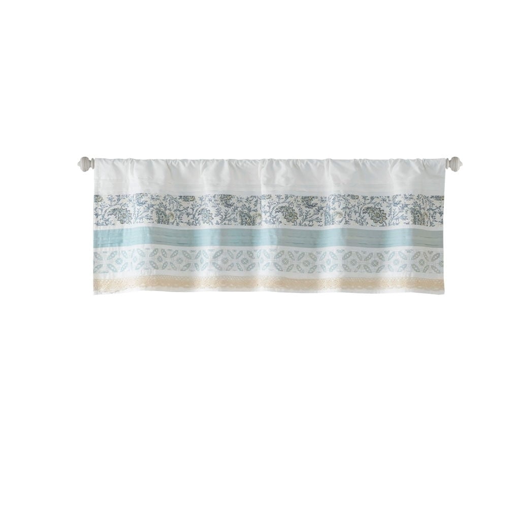 Gracie Mills Singleton Paisley Printed and Pieced Rod Pocket Valance ...