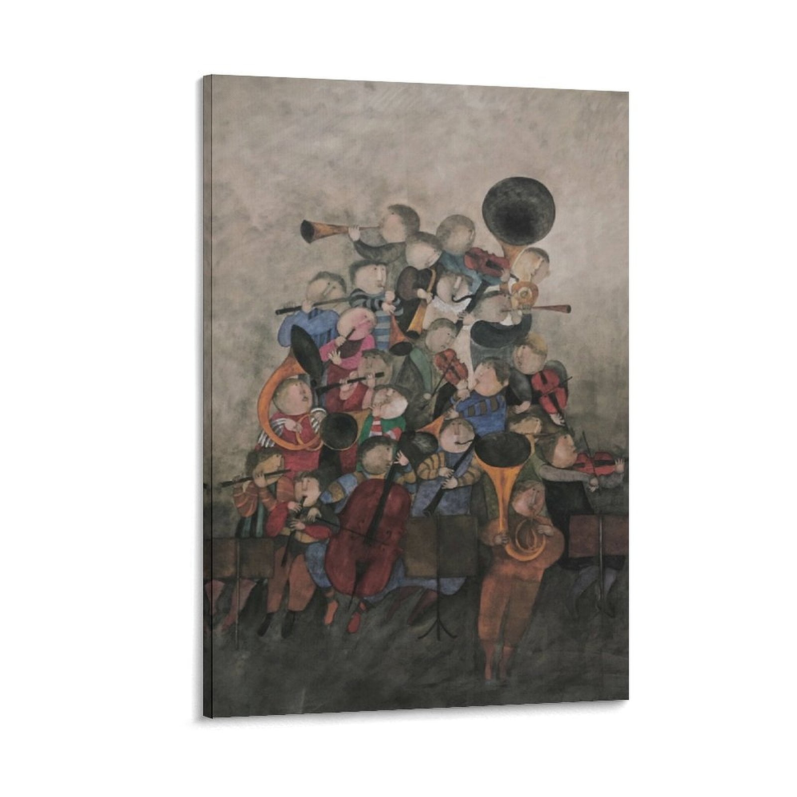 Graciela Rodo Boulanger Print Oda A La Alegria 1980 Canvas Art Poster ...