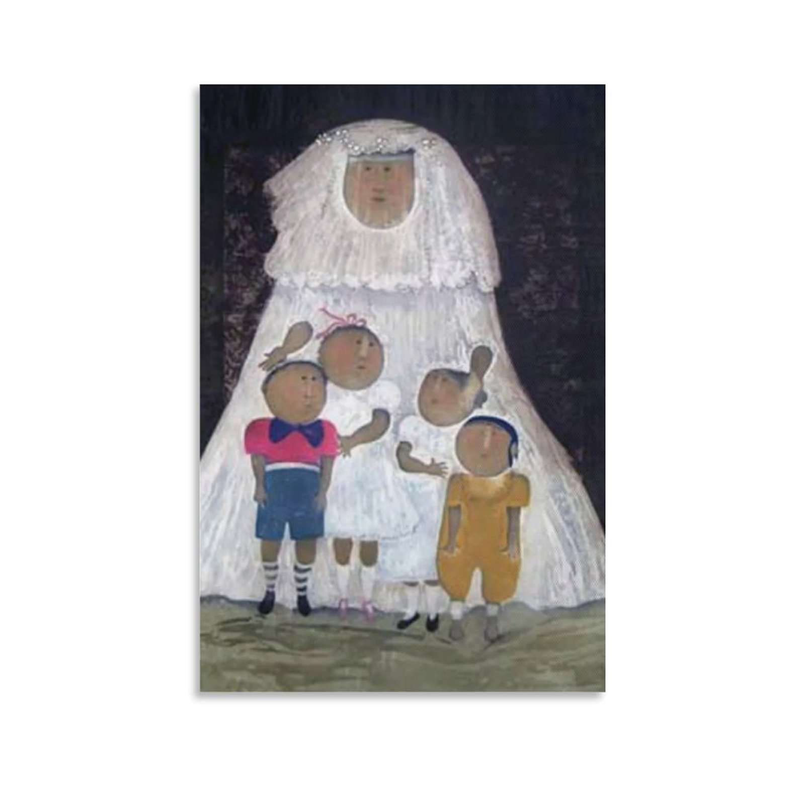 Graciela Rodo Boulanger Print Portrait De La Marie 1988 Poster Cool ...