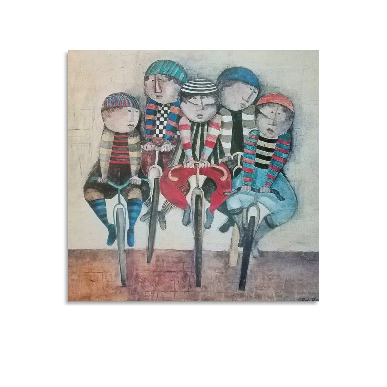 Graciela Rodo Boulanger Print Tour De France 1977 Home Decor Poster ...