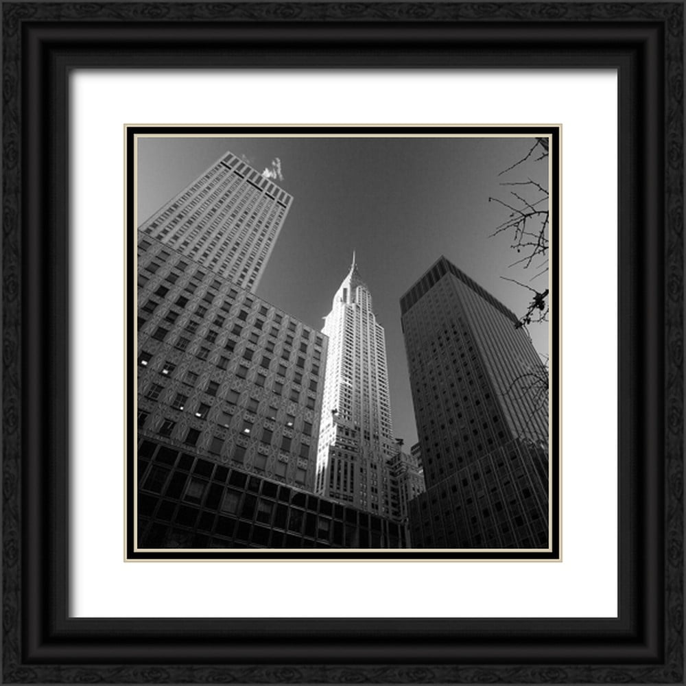 Graciet, Stephane 15x15 Black Ornate Wood Framed with Double Matting ...