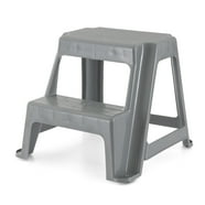 Tricam 2-Step Plastic Stool, 325 lb Capacity, Ideal for Kitchen and ...