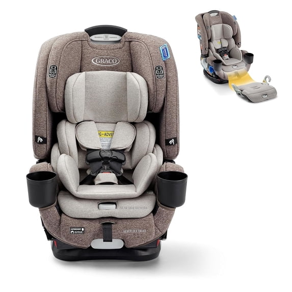 Graco® 4Ever® DLX Grad 5-in-1 Car Seat, Adjustable Headrest & Harness ...