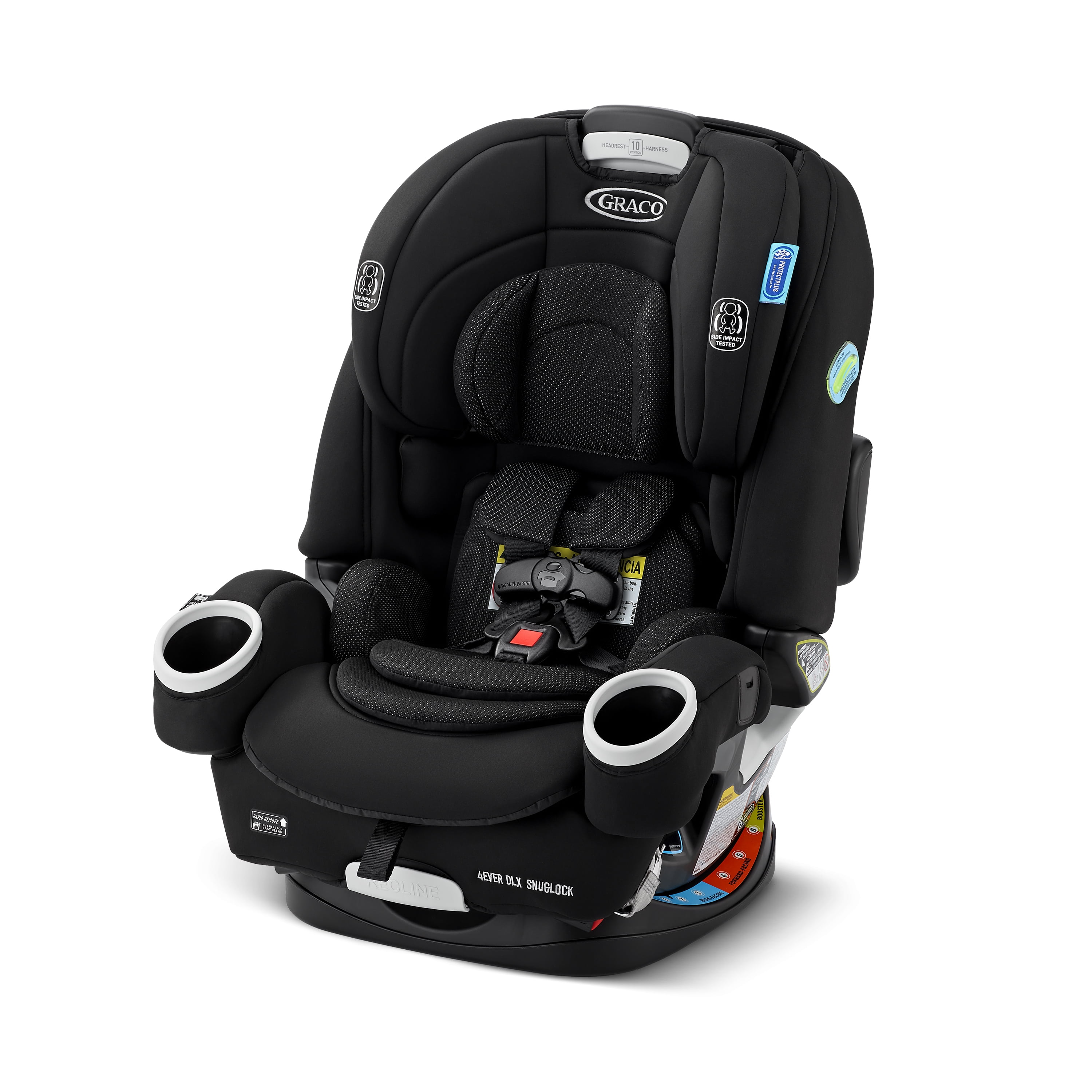 Graco 4Ever DLX SnugLock 4-in-1 Convertible Car Seat, Tomlin - Walmart.com