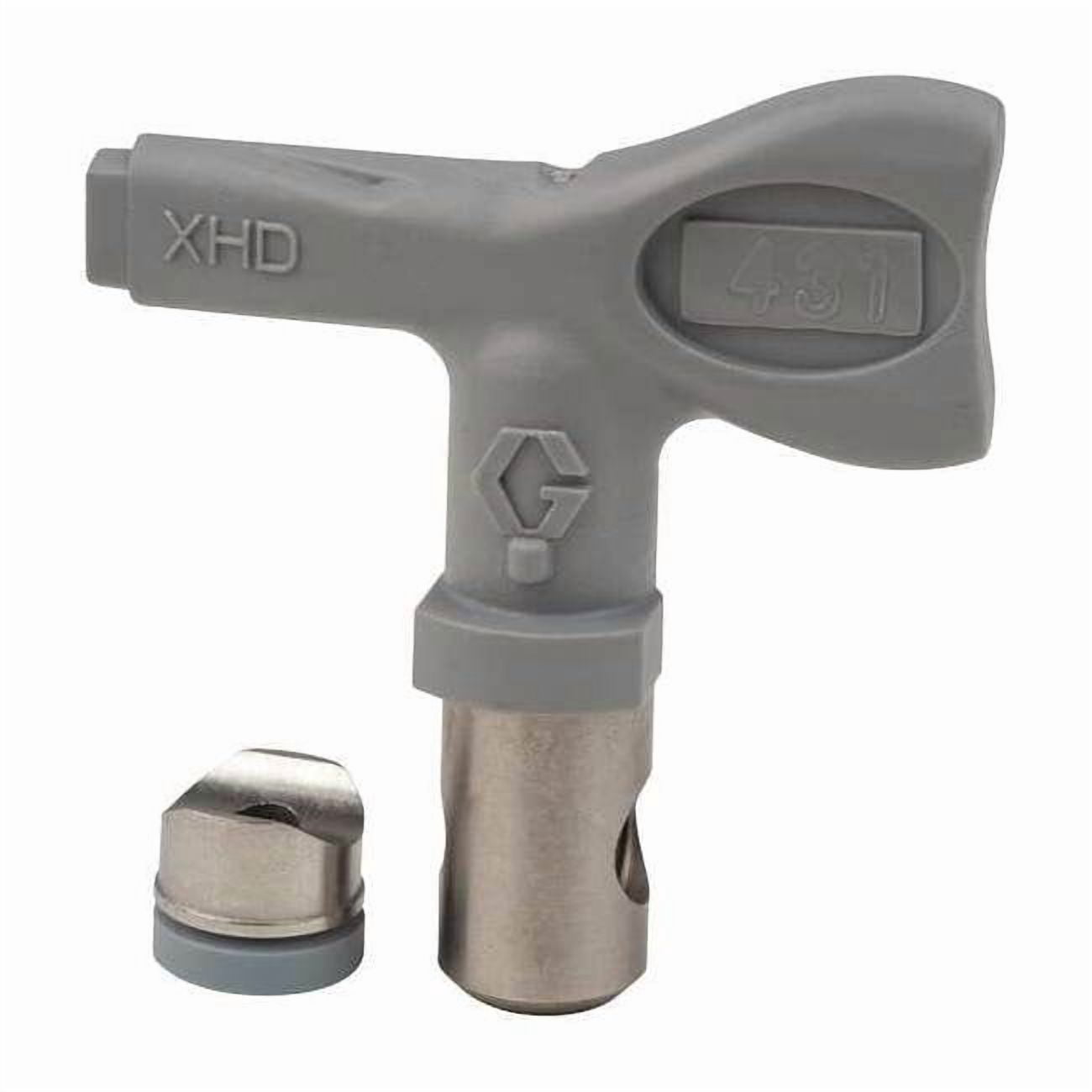 Graco Airless Spray Gun Tip,Tip Size 0.031 In XHD431 - Walmart.com