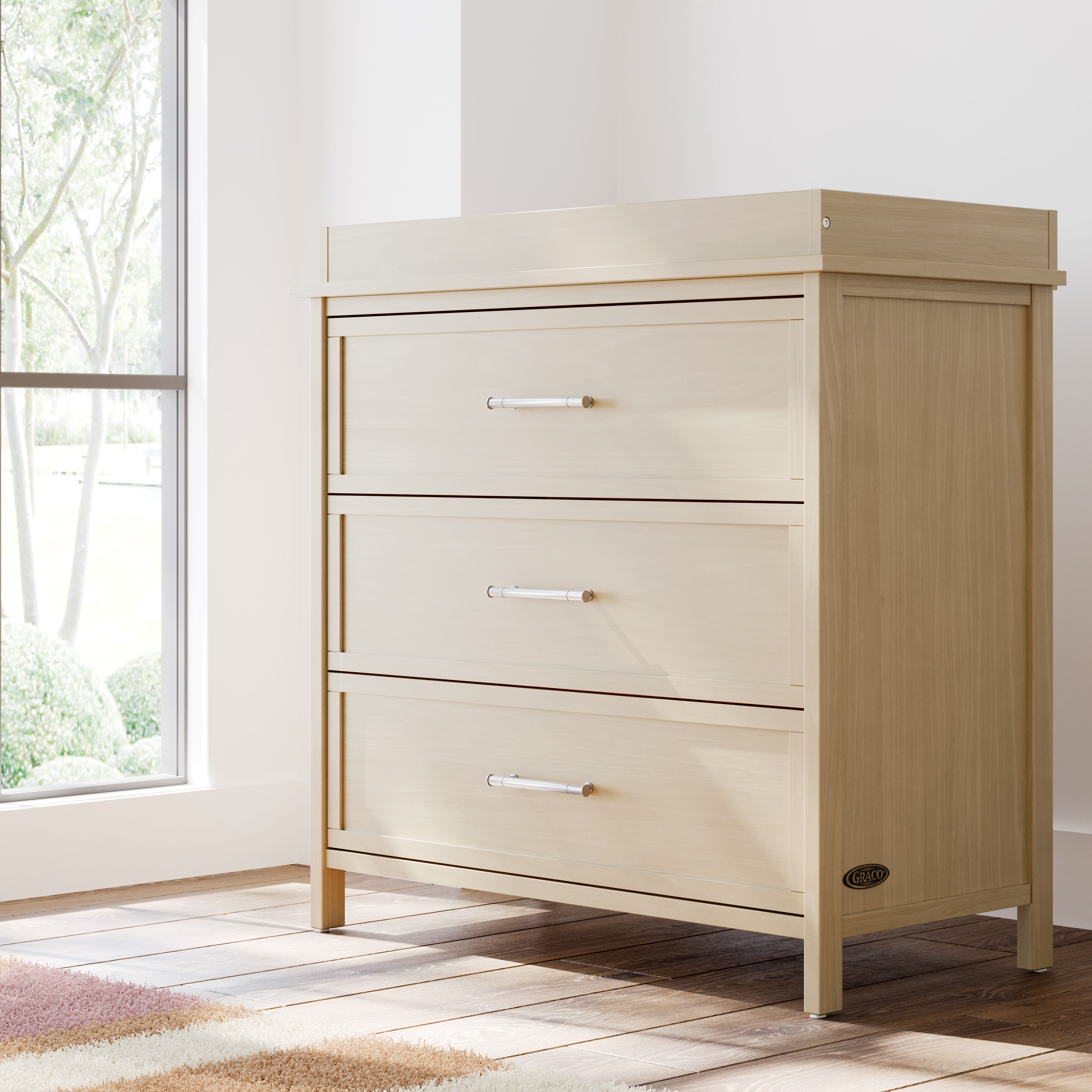 Graco Classic 3 Drawer Dresser with Infant Changing Table Topper ...