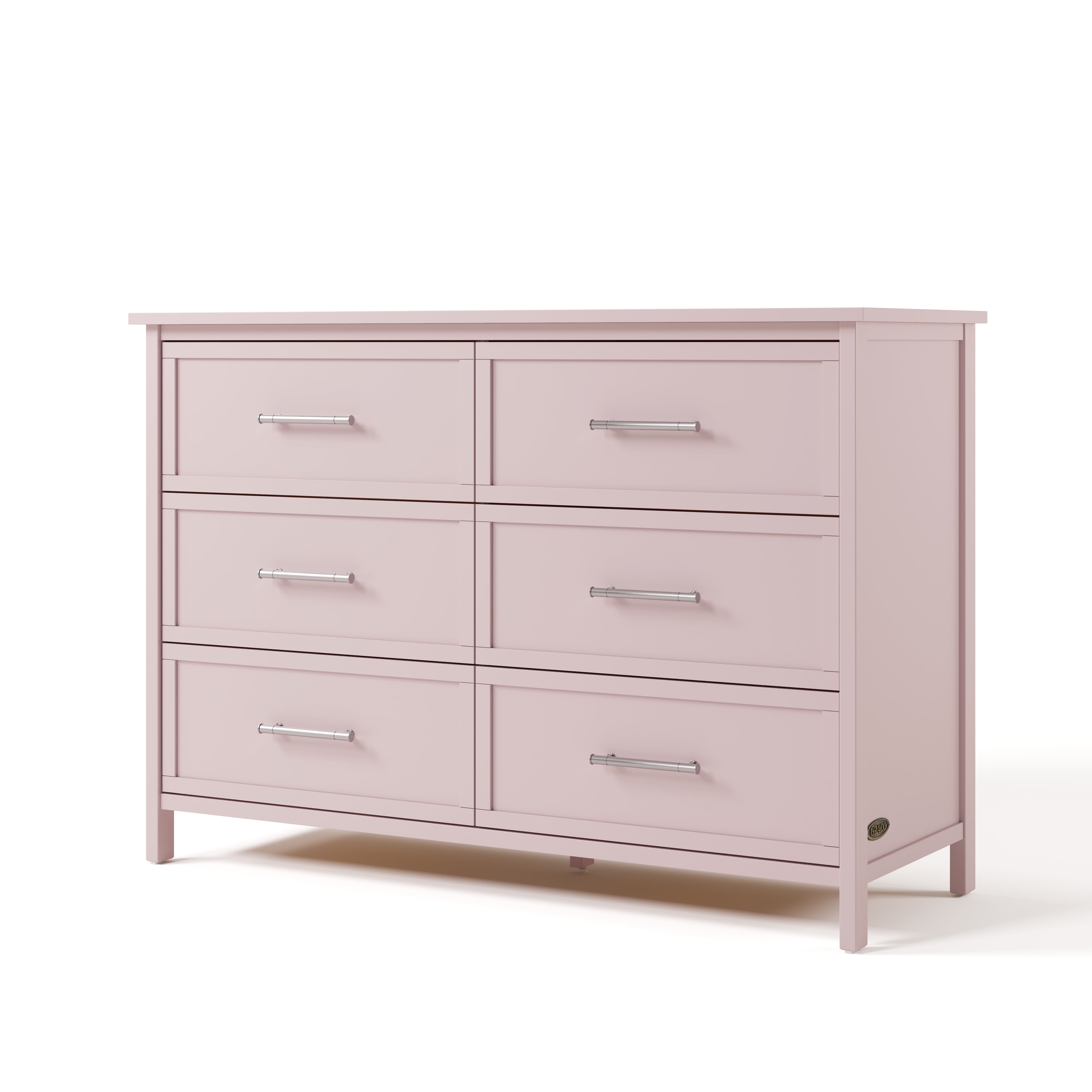 Graco Classic 6 Drawer Nursery Dresser, Blush - Walmart.com