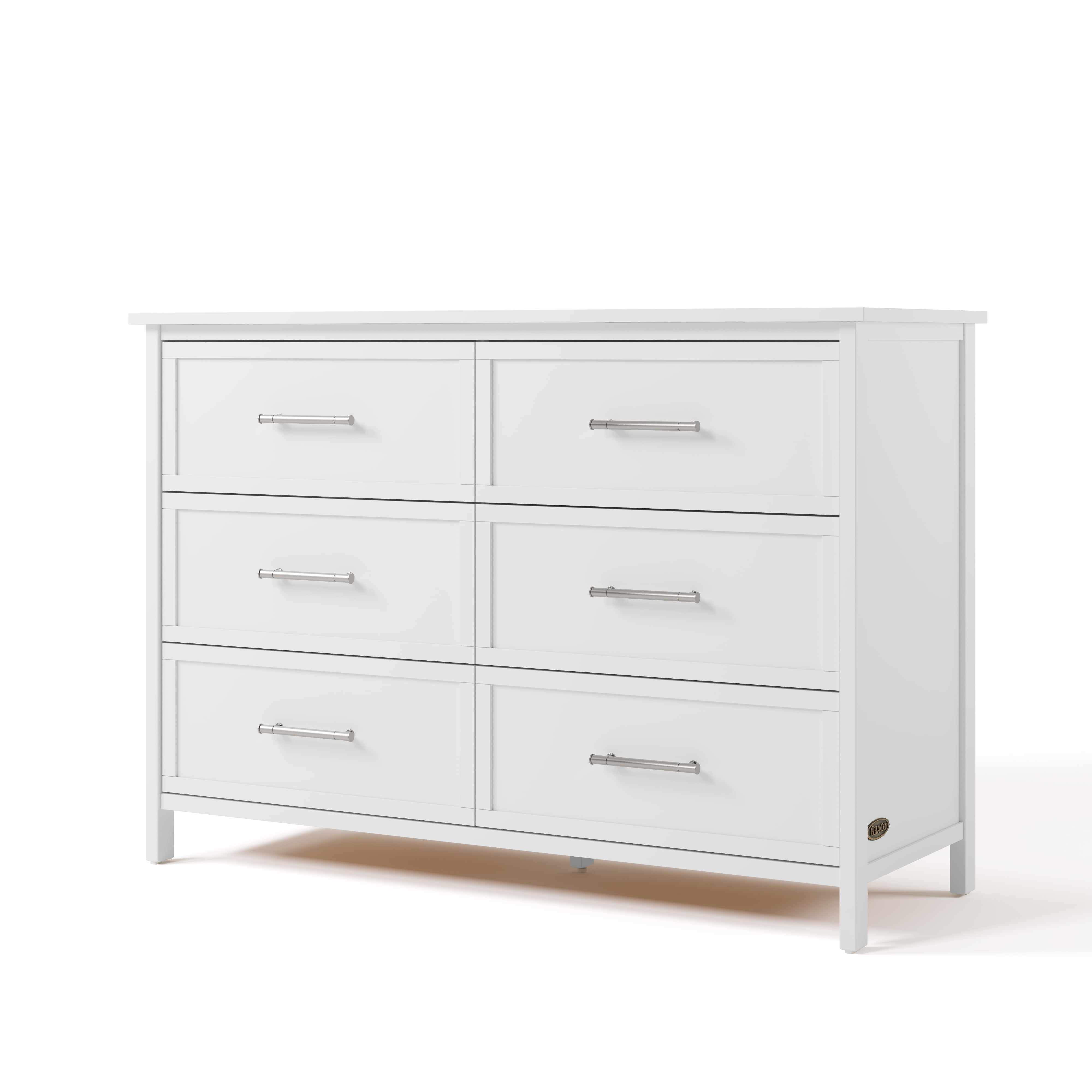 Graco Classic 6 Drawer Nursery Dresser, White - Walmart.com