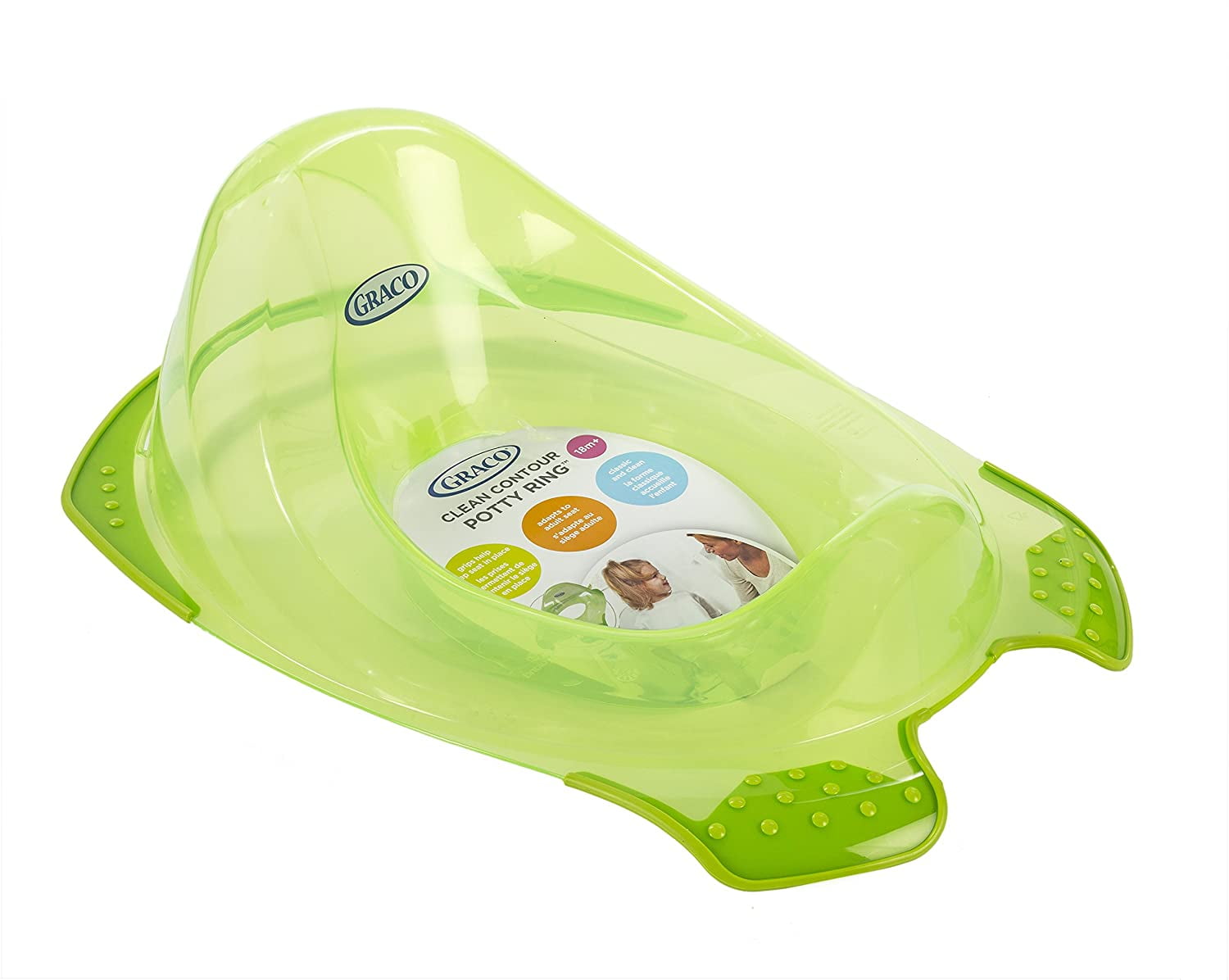 Graco 16036 Clean Contour Potty Ring, Green - Walmart.com