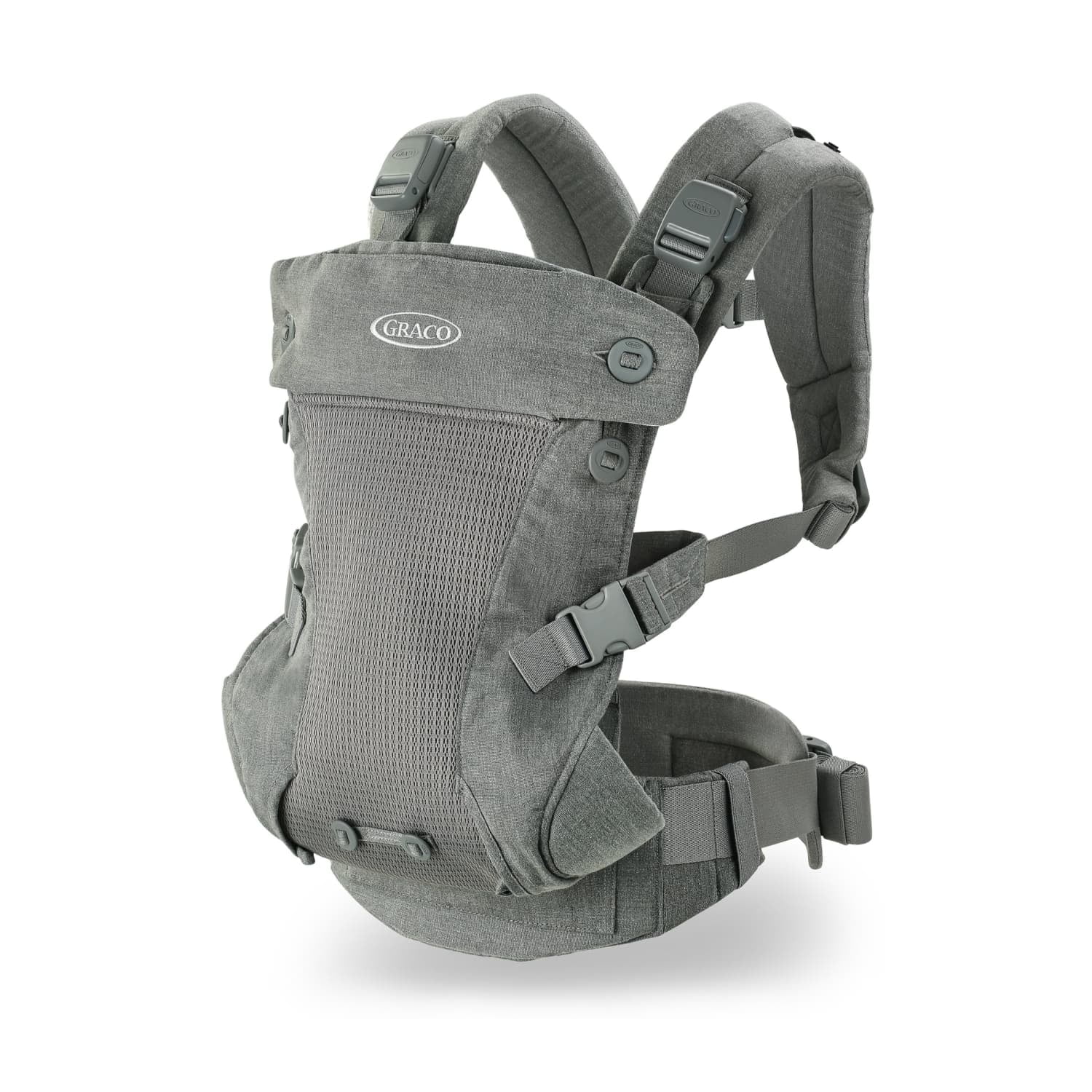 Graco Cradle Me 4-in-1 Baby Carrier, Mineral Gray - Walmart.com