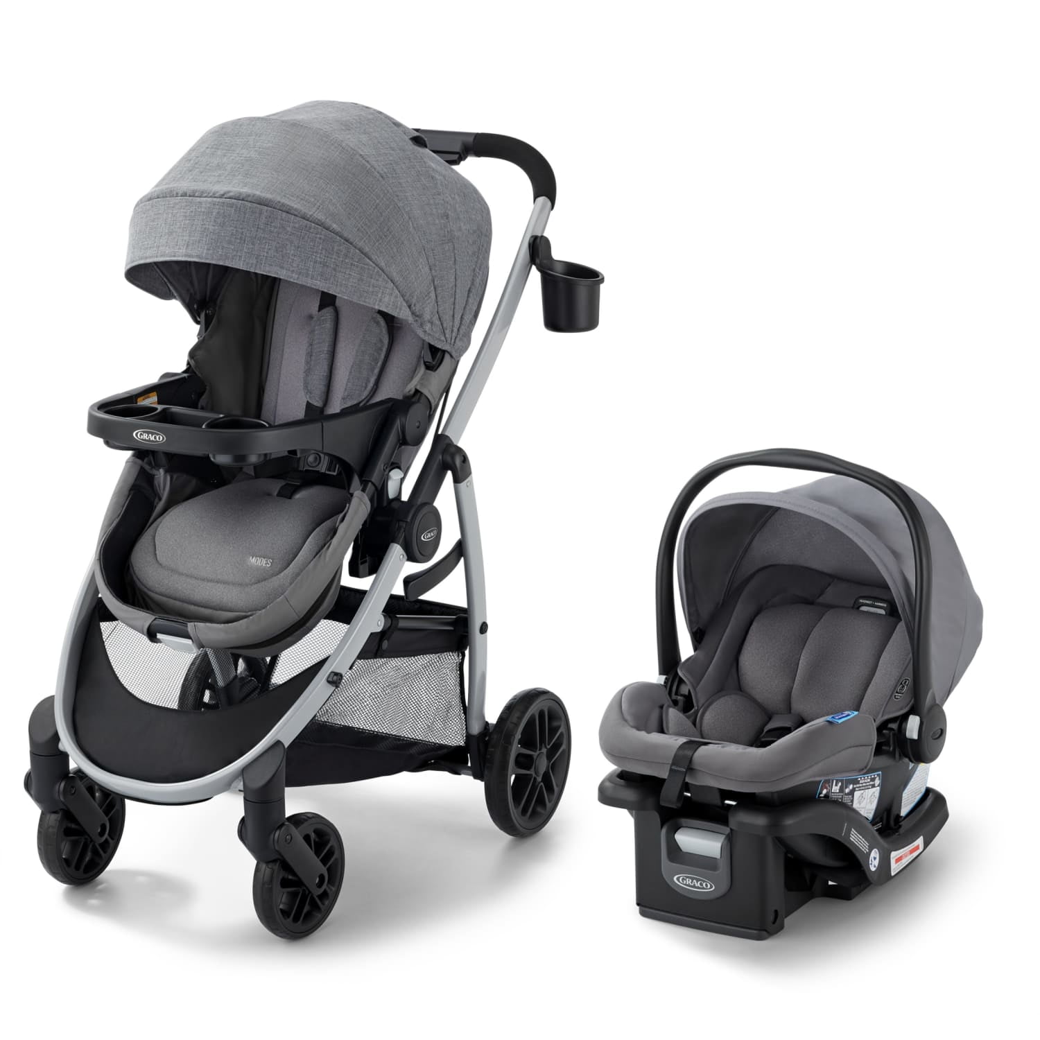 Graco Modes Pramette Travel System, Ellington, Grey - Walmart.com