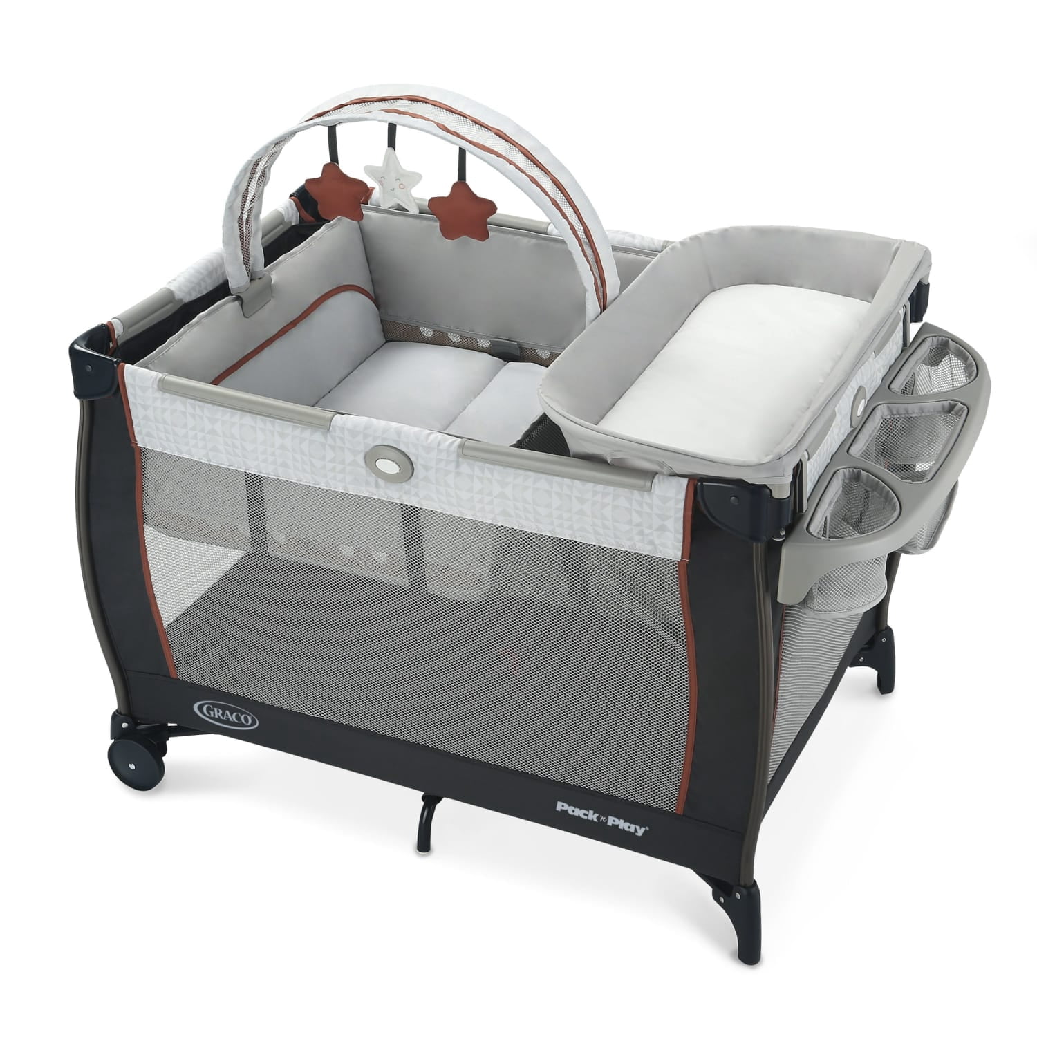 Graco Pack ‘n Play Anywhere Dreamer Infant Playard, Marlo, Unisex ...