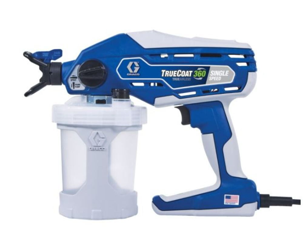 Graco Paint Sprayer Truecoat 360 Single Speed Trueairless - Walmart.com