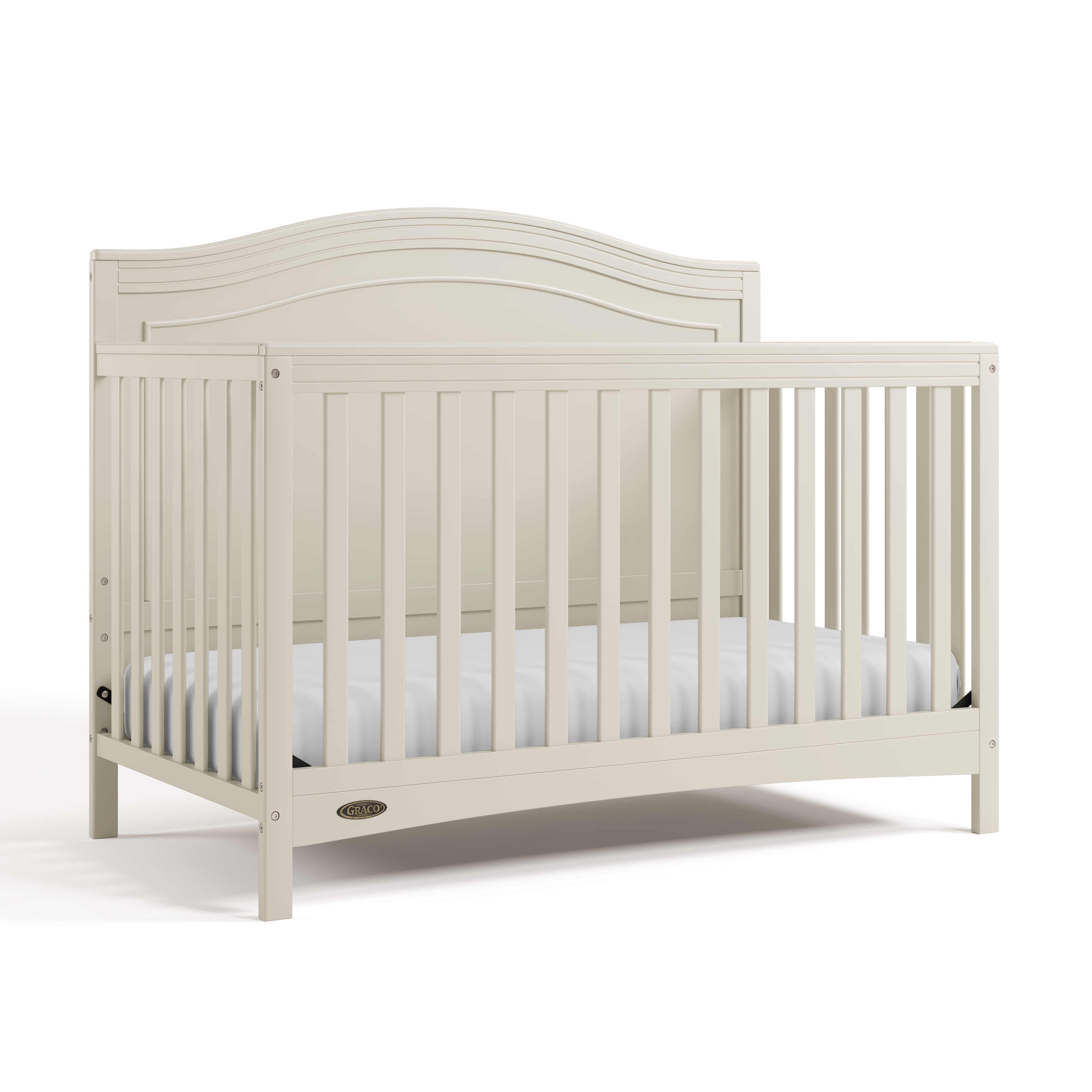 Graco Paris 4-in-1 Convertible Baby Crib, Frosted Oat - Walmart.com