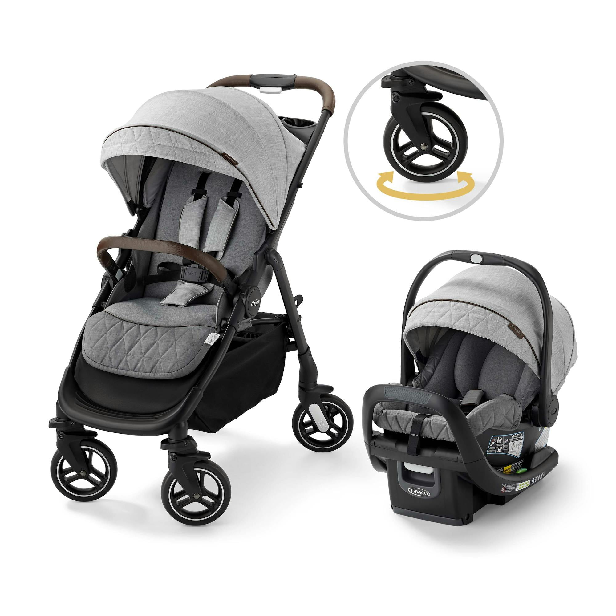Graco Graco Premier Merge Travel System with SnugRide SnugFit LX Infant ...