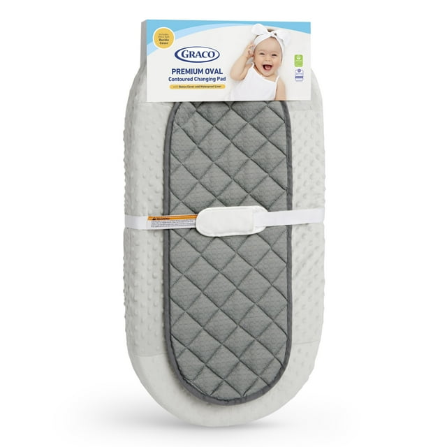Graco Premium Oval Contoured Changing Pad - Walmart.com