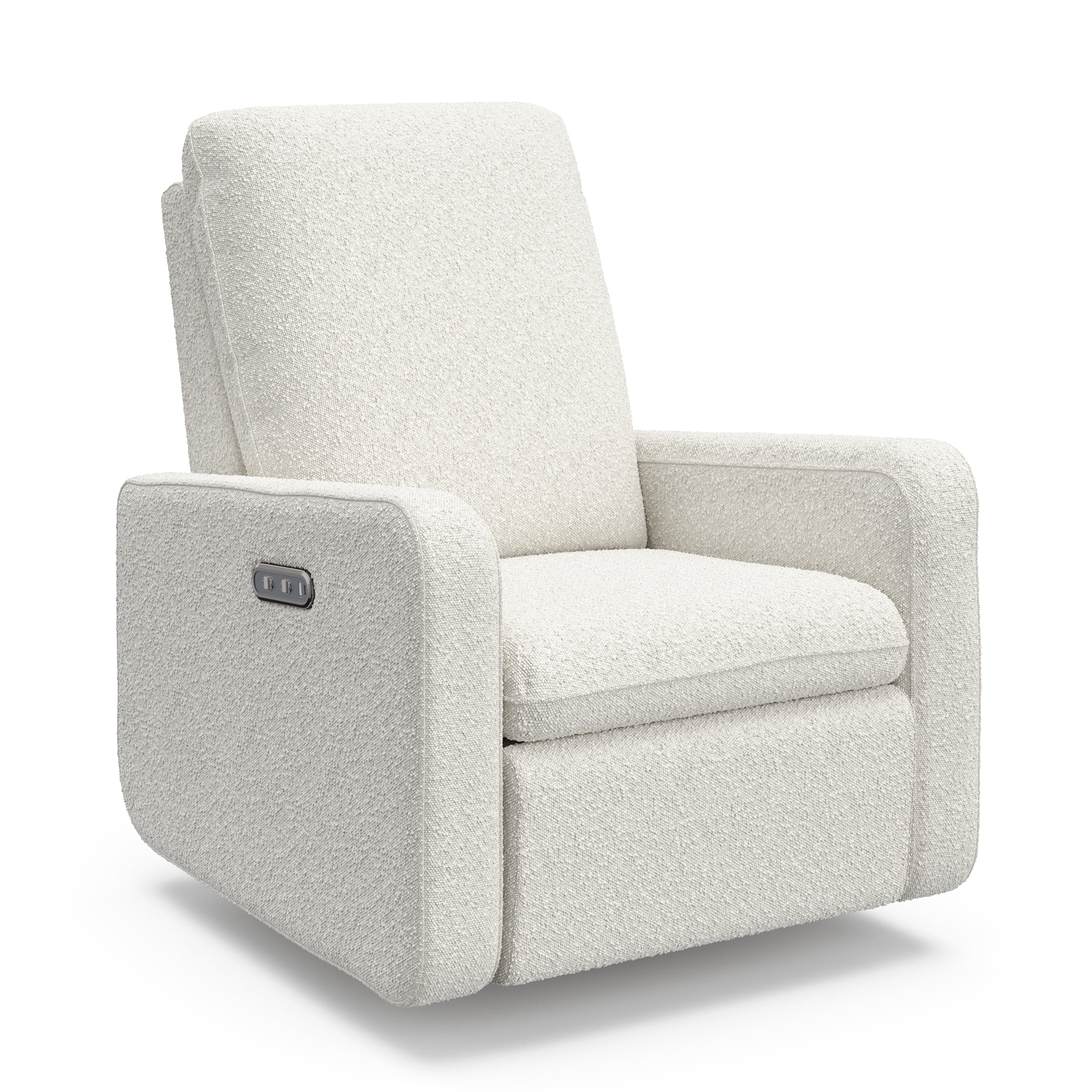 Graco Teddi Infant Power Recliner Swivel Glider with USB, Ivory Boucle ...