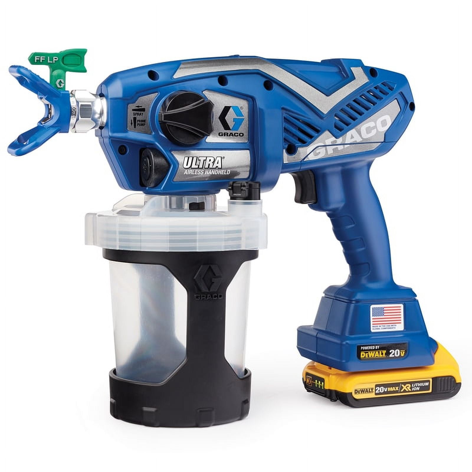 Graco Ultra Cordless Airless Paint Sprayer 17M363, Interior/Exterior ...
