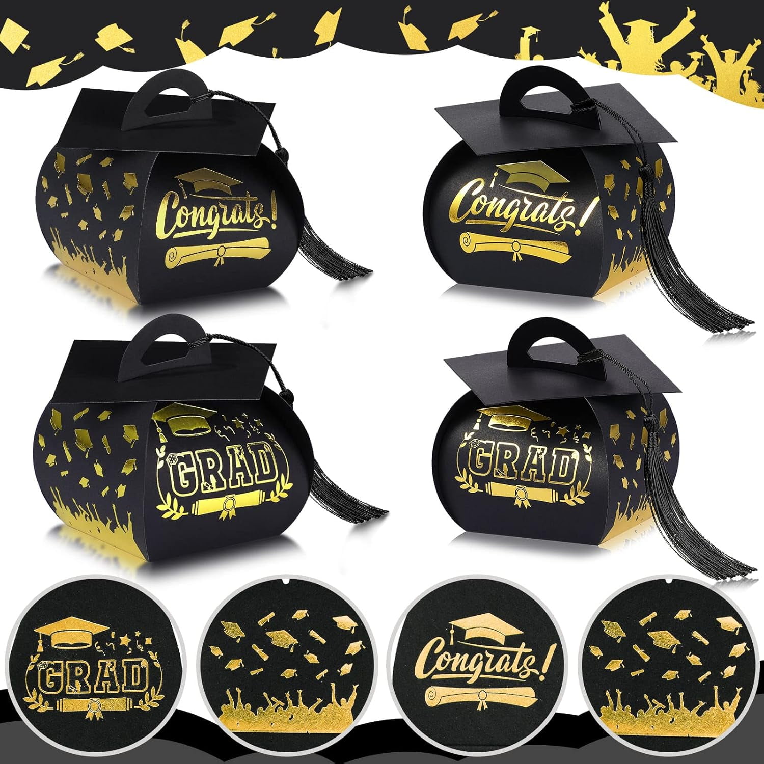 Grad Cap Decorations, Graduation Card Box, Graduation Candy Boxes ...