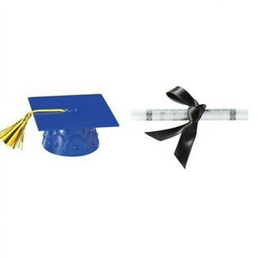 Decopac Black Graduation Cap with Tassel DecoSet Cake Topper - Walmart.com