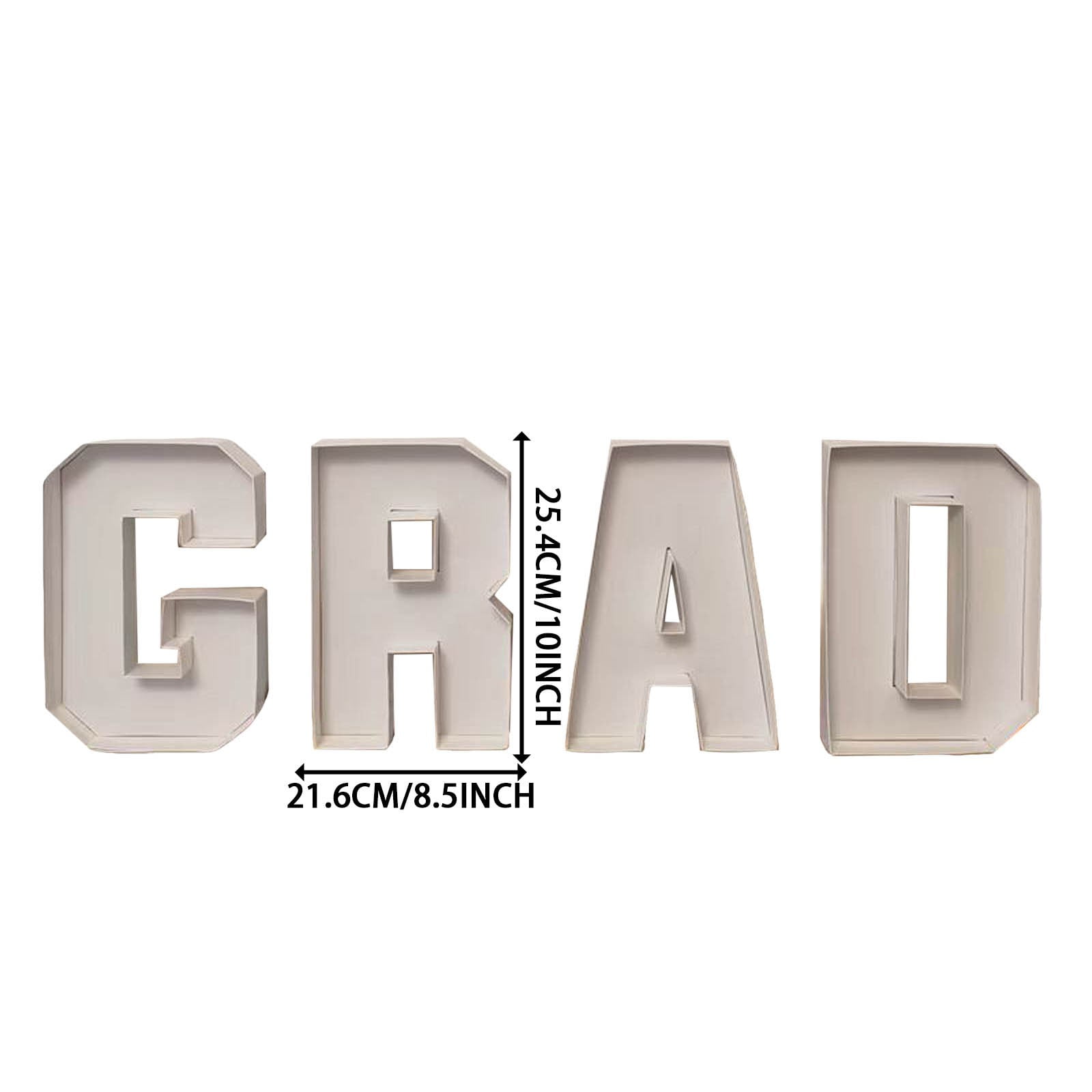 Grad Charcuterie Numbers Fillable Graduation Cardboard Number Box For ...