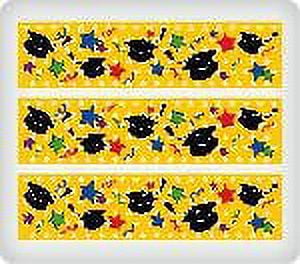 Grad Party Caps Border Edible Image - Walmart.com