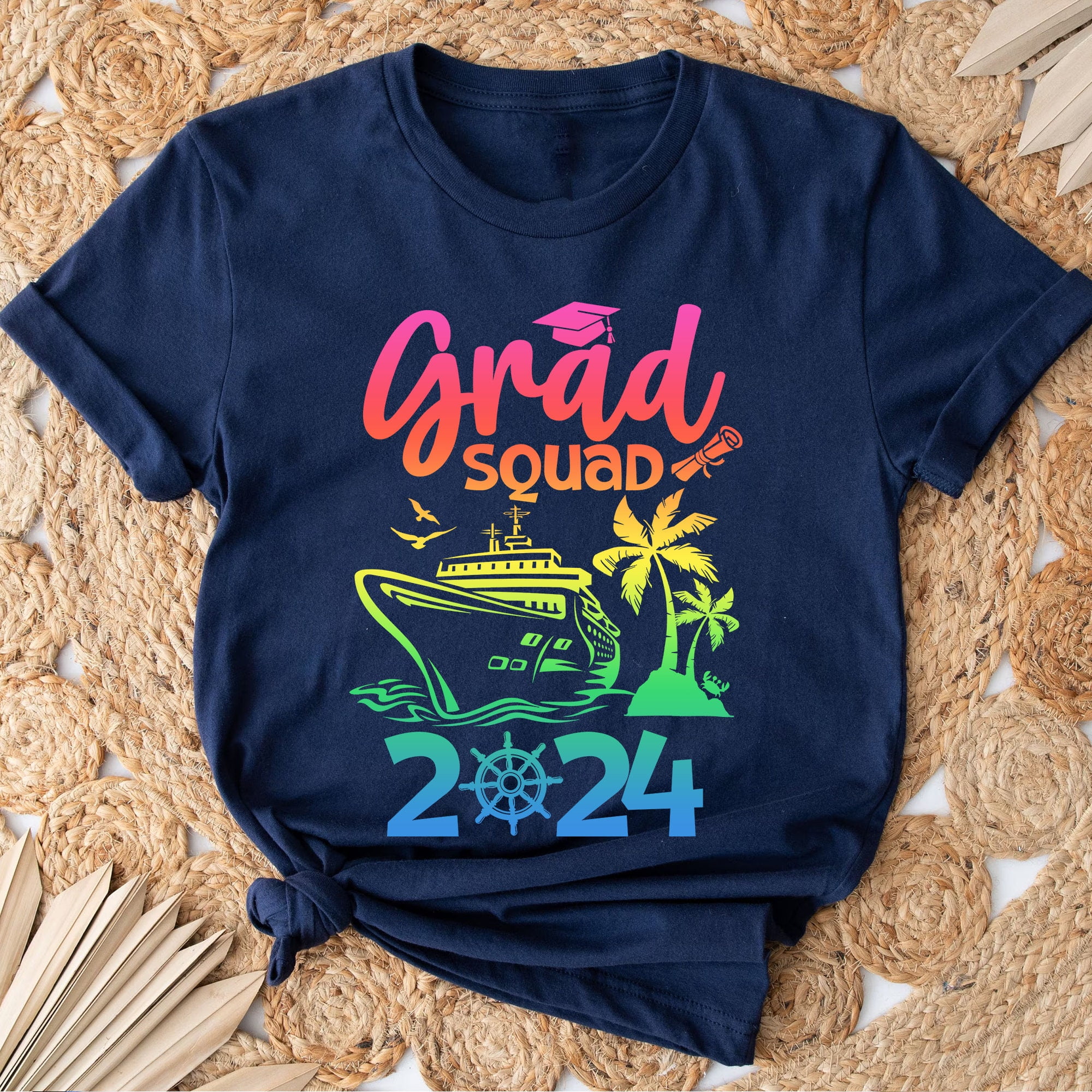 Grad Squad 2024 Shirt, Graduation Cruise 2024 Shirts, Graduation Shirt ...