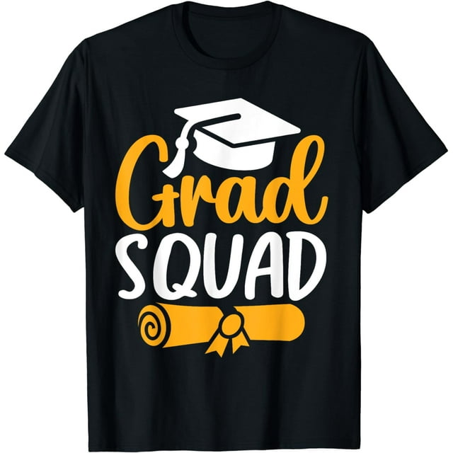 Grad Squad Class Of 2024 Graduation T Shirt