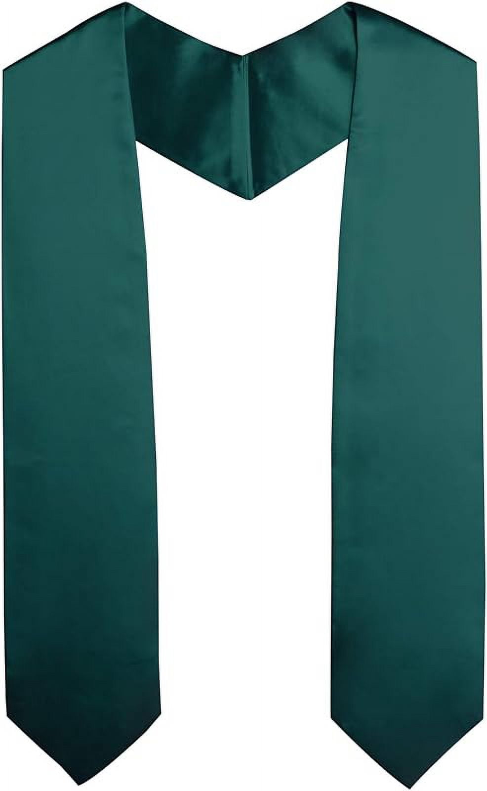 GradSeason Unisex Adult Plain Graduation Stole for Academic ...