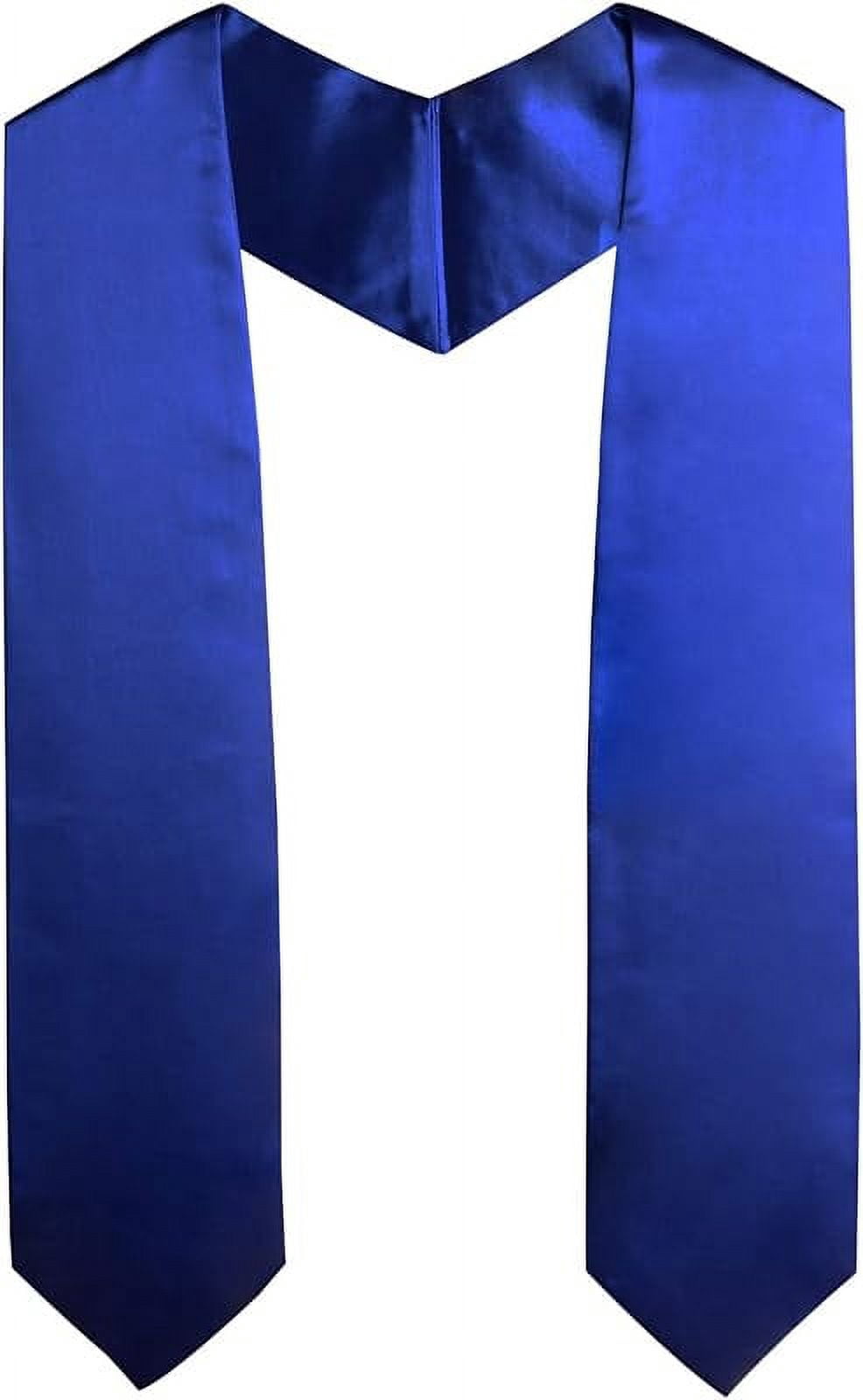 GradSeason Unisex Adult Plain Graduation Stole for Academic ...
