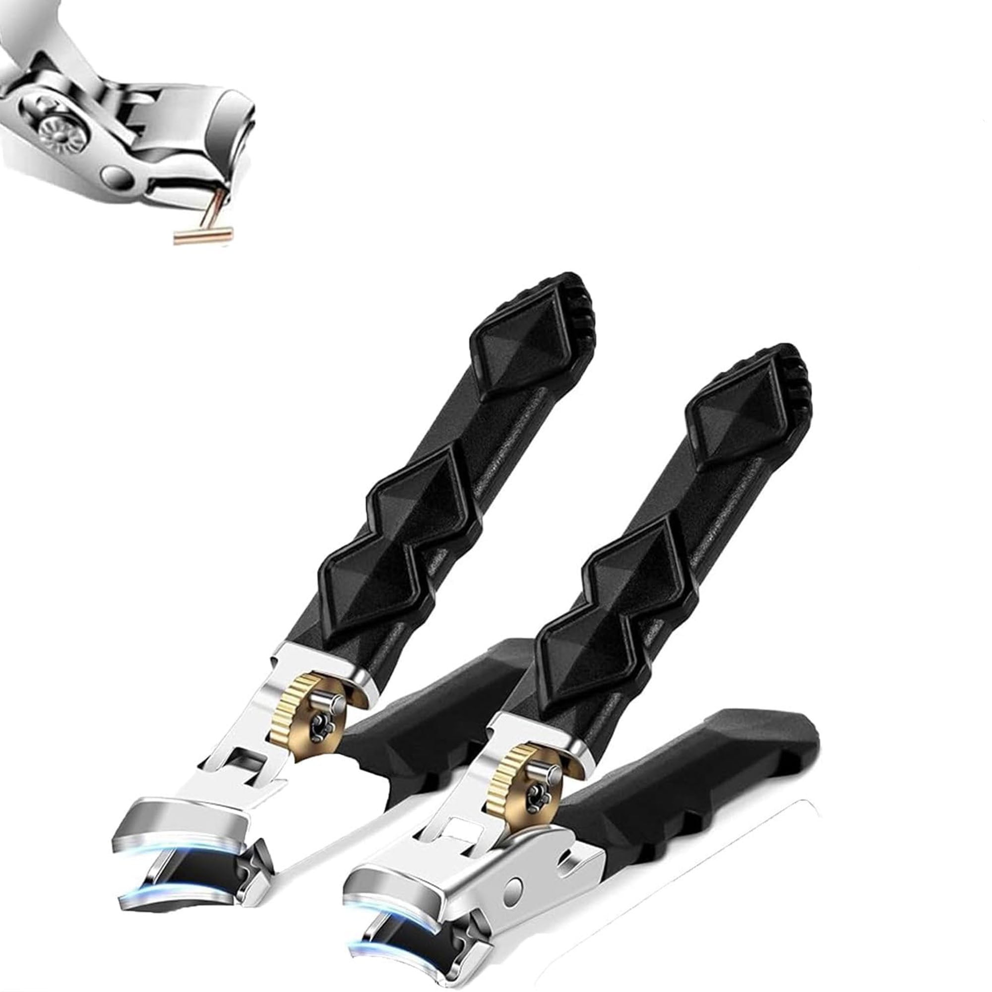 Graddi Ortho Clip - Wide Jaw Thick Nail Clippers for Seniors, Splash ...