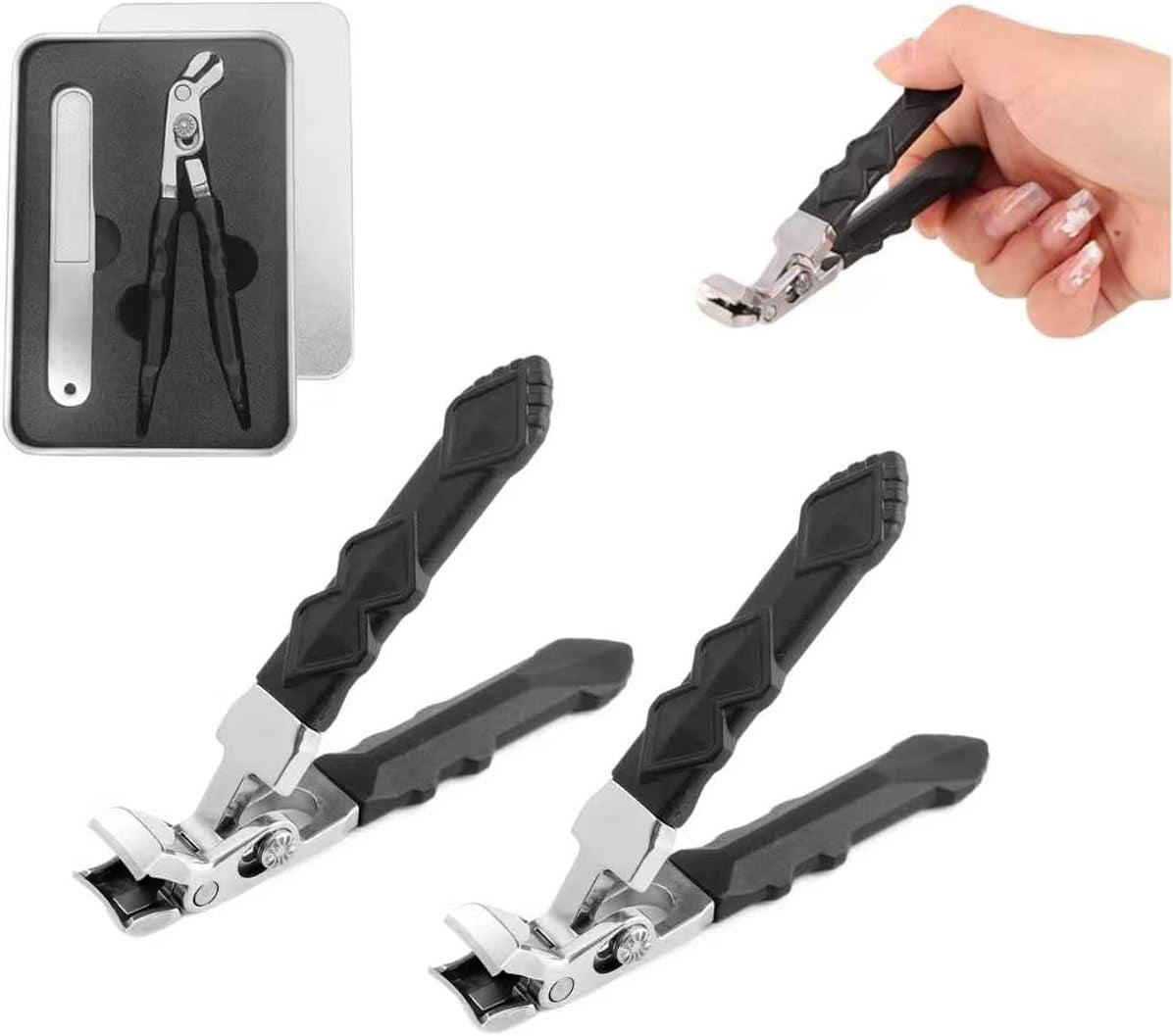 Graddi Orthoclip，Long Handle Ergonomic Angled Head Senior Toenail ...