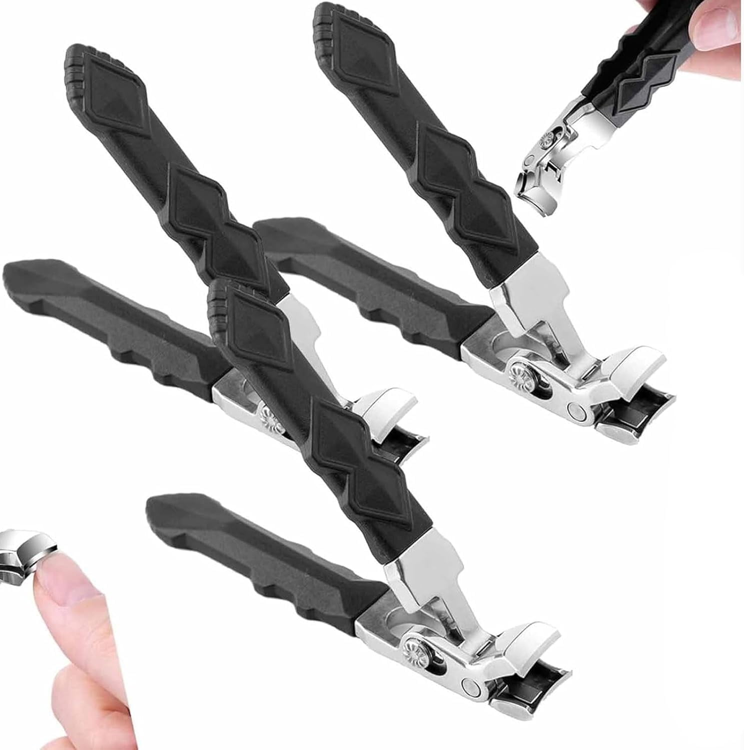 Graddi Orthoclip, Long Handled Ergonomic Curved Toenail Clippers for ...