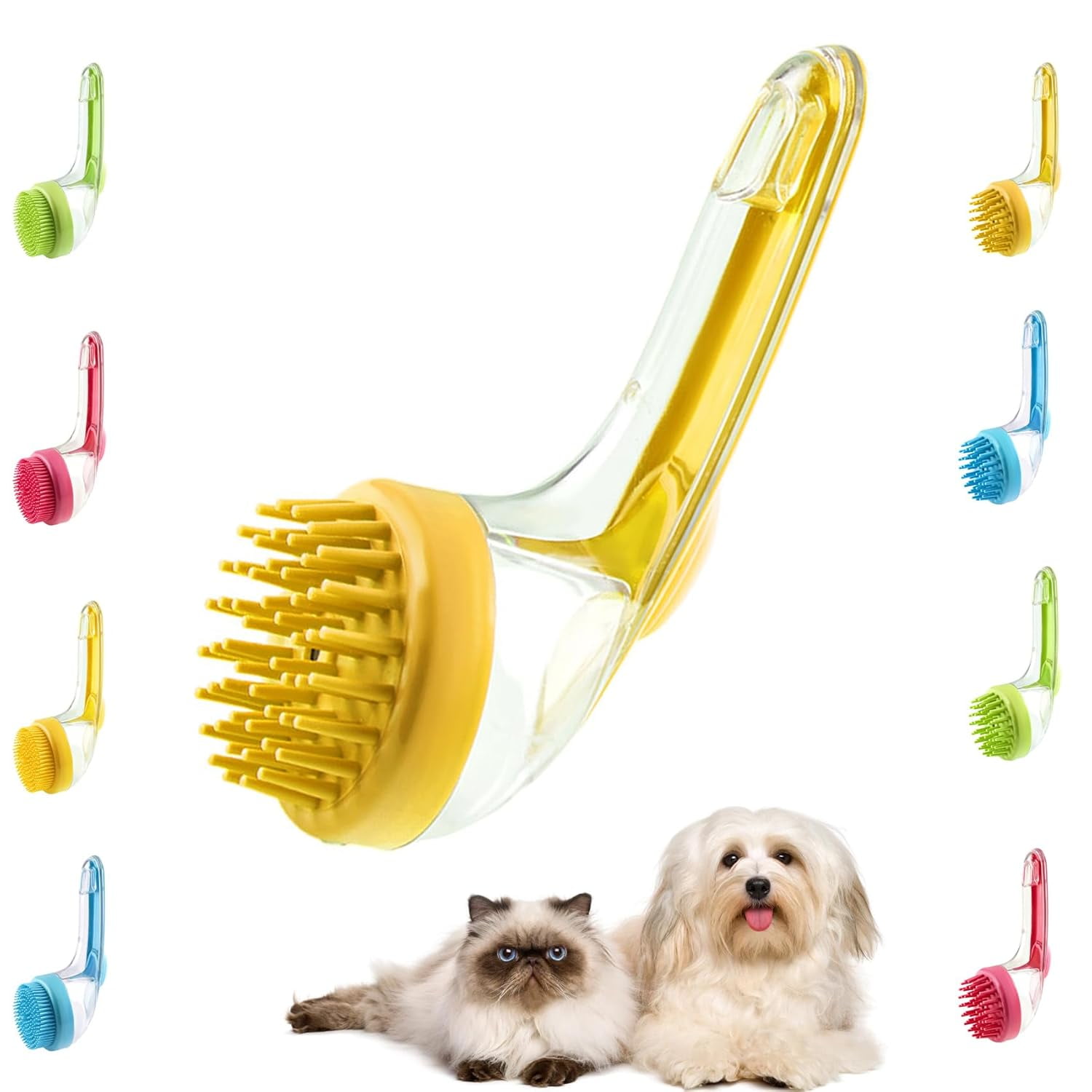 Graddi Soothawash Pro,Graddi Pet Bath Brush for Long Short Haired Dogs ...