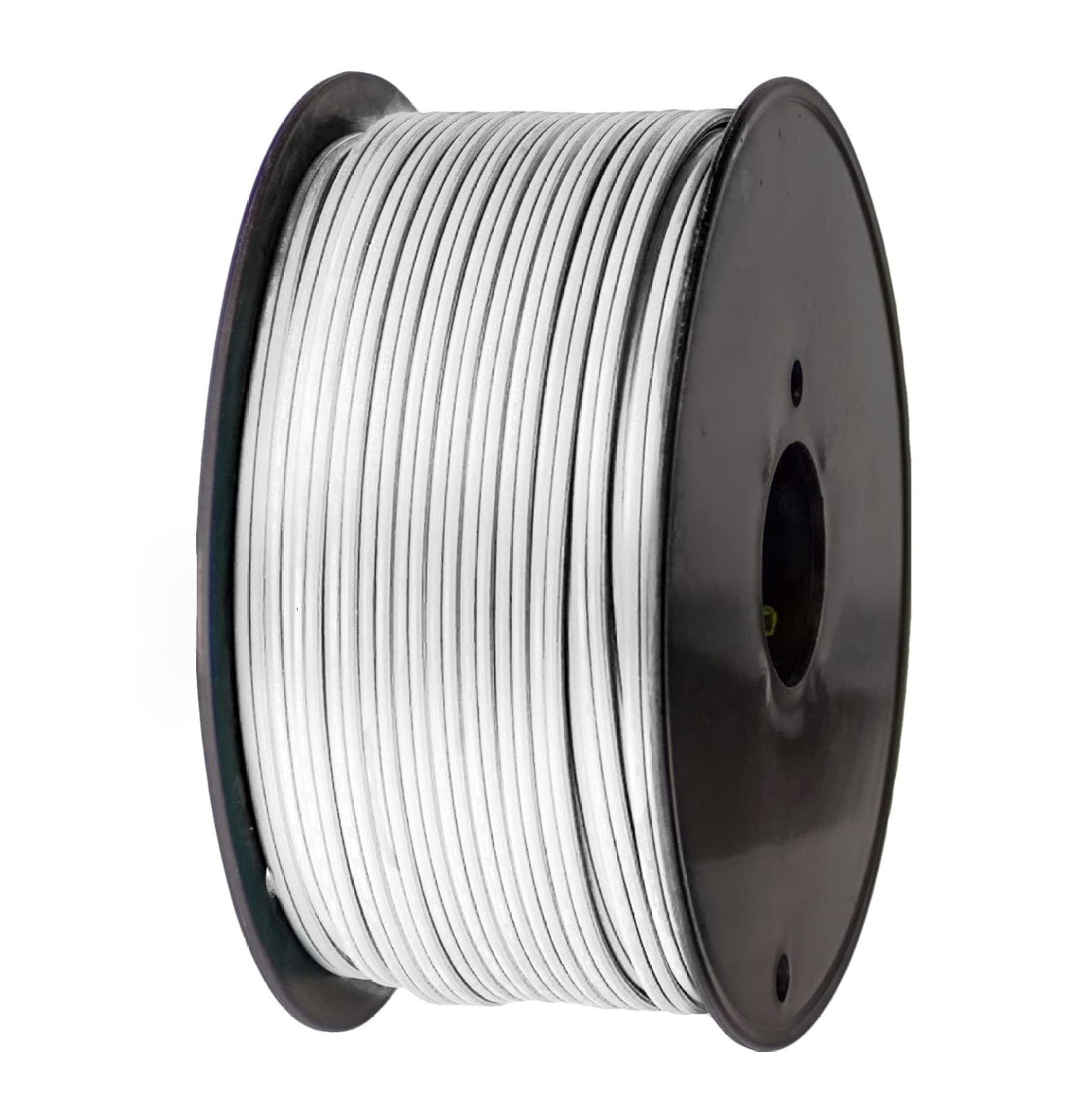 -Grade 250-Foot White SPT-1 Blank Wire | 18 AWG 8 AMP | Great for ...