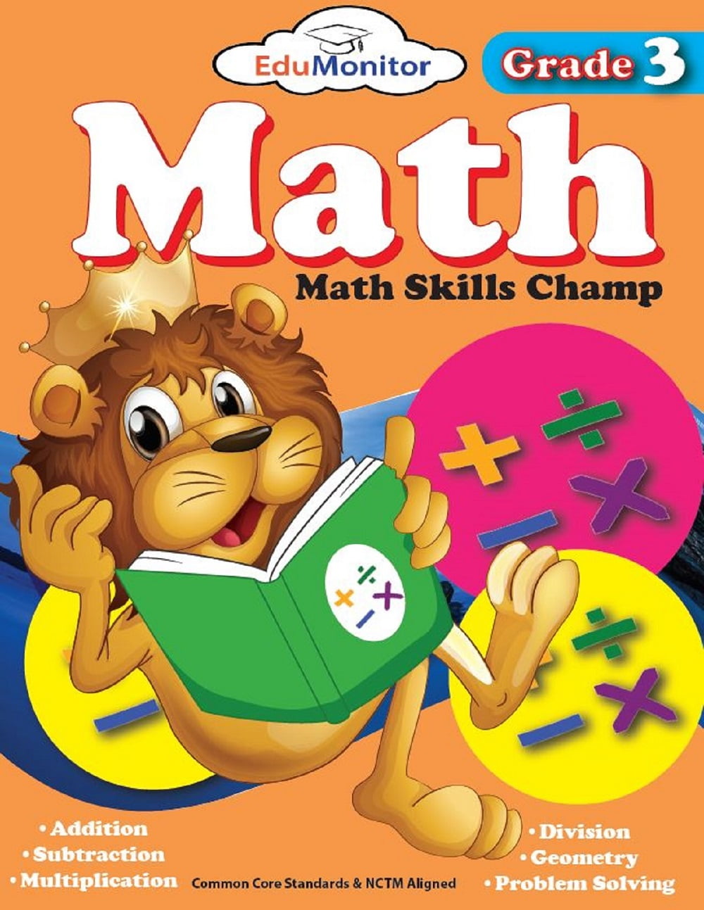EduMonitor Grade 3 Math Skill Champ Workbook, 129 Pages - Walmart.com
