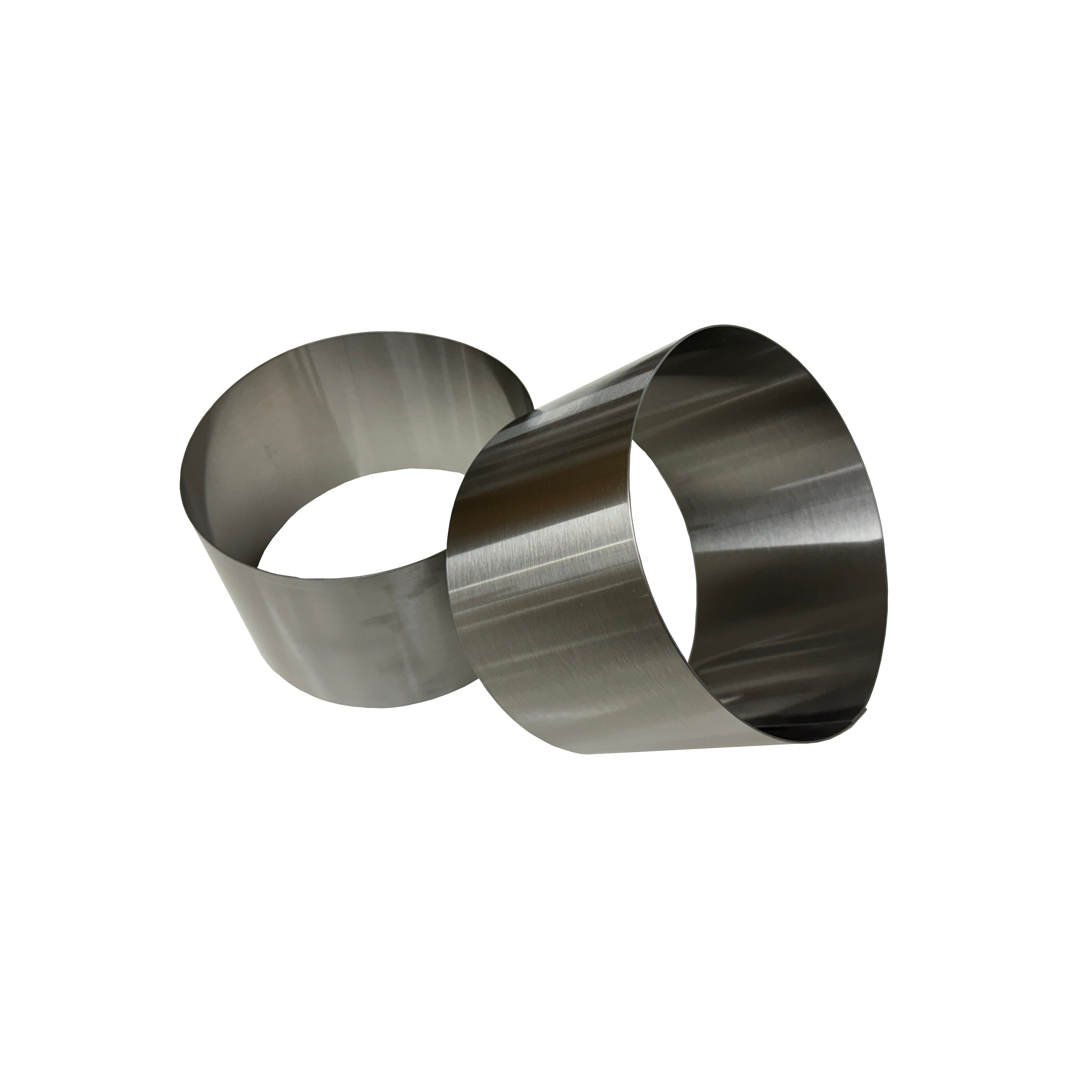 Grade 304 Stainless Steel Cake Rings – Mousse & Pastry Molds for Baking ...
