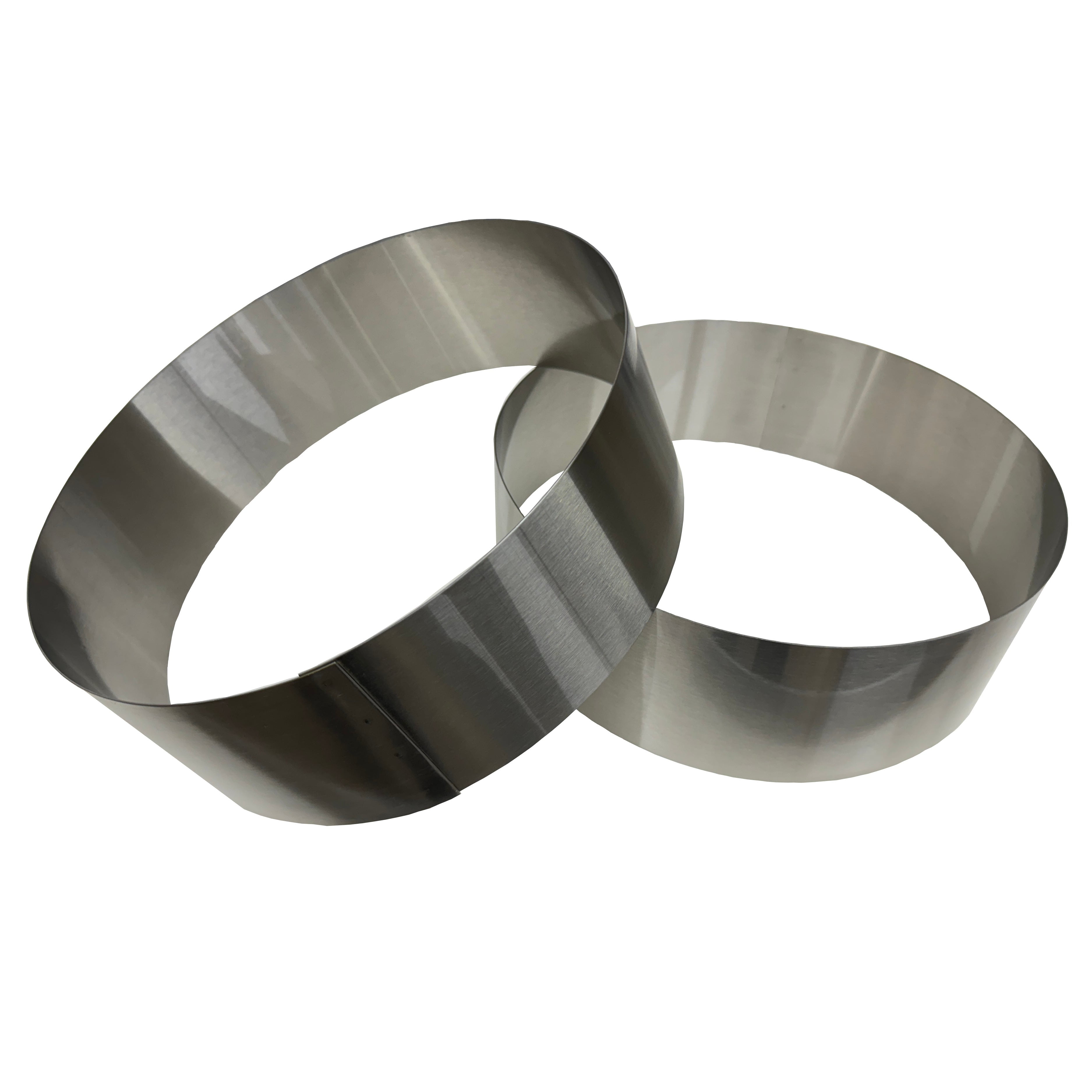 Grade 304 Stainless Steel Cake Rings – Mousse & Pastry Molds for Baking ...