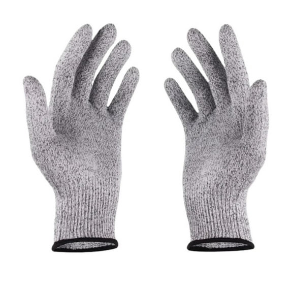 Grade 5 Cut Resistant Gloves Machine Washable Kitchen HPPE Scratch ...