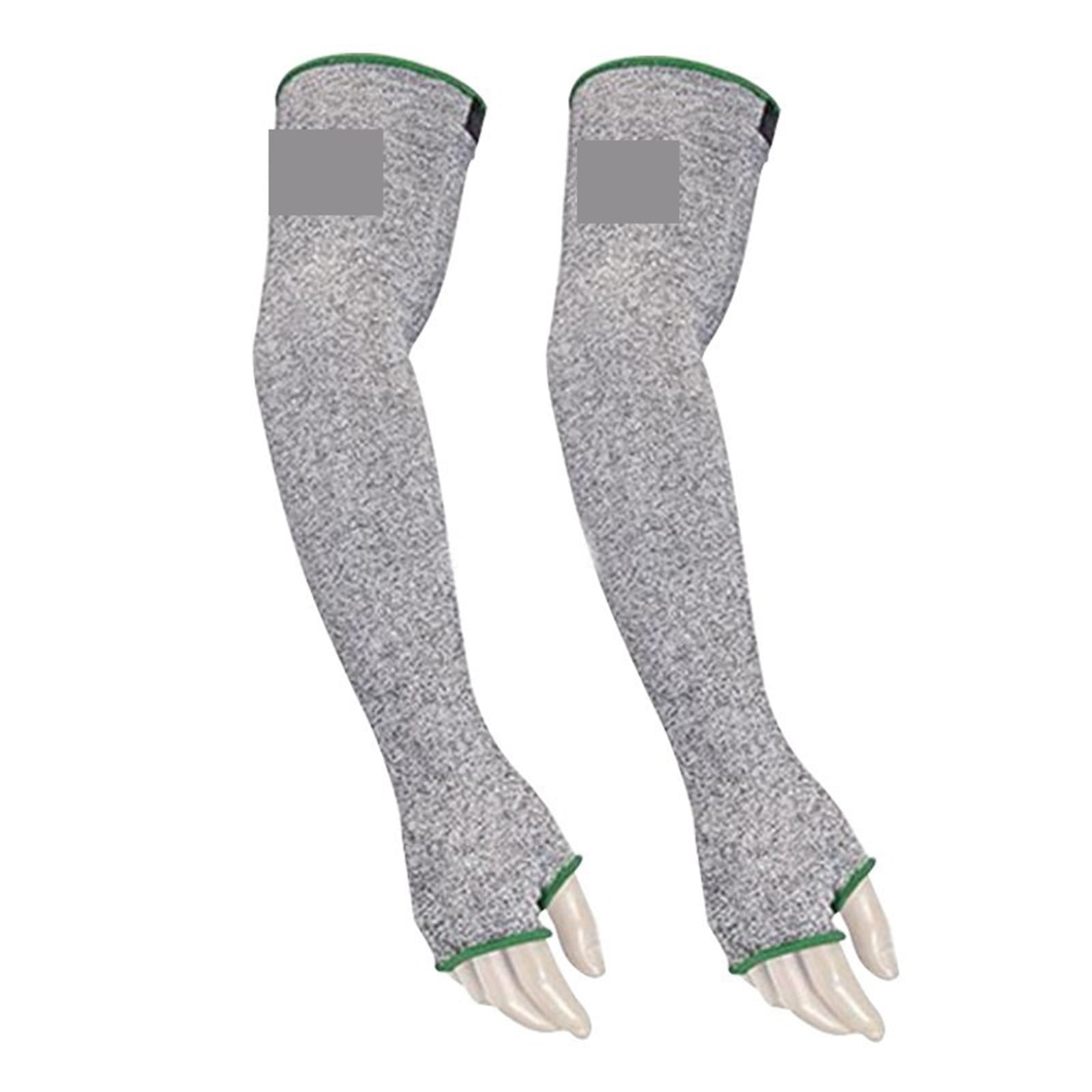 Grade 5 Cut-resistant Fiber Knitted Sleeves, High-performance Arm ...