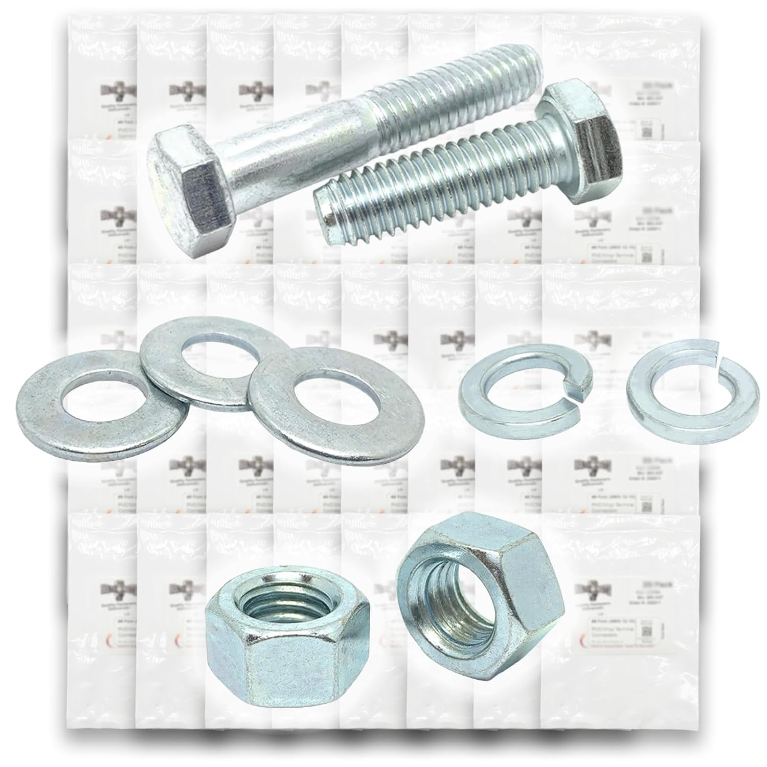 Grade 5 FINE Thread Hex Cap Bolts Screws, Finished Hex Nuts, Washers ...