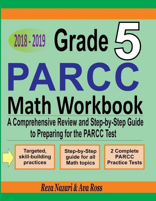Grade 5 PARCC Mathematics Workbook 2018 - 2019: A Comprehensive Review ...