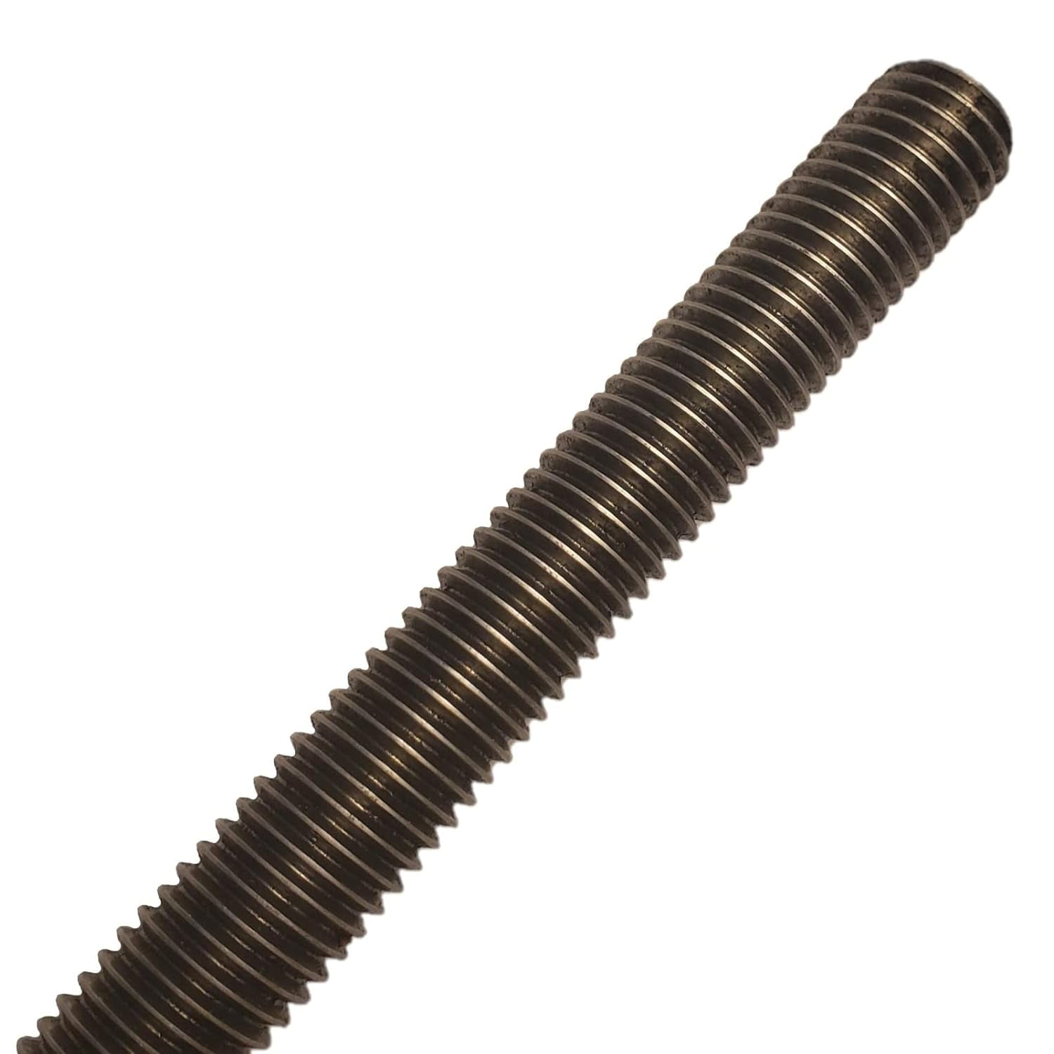 Grade 55 Coarse Fully Threaded Rod, Plain Finish, 3/4" -10 Thread Size ...