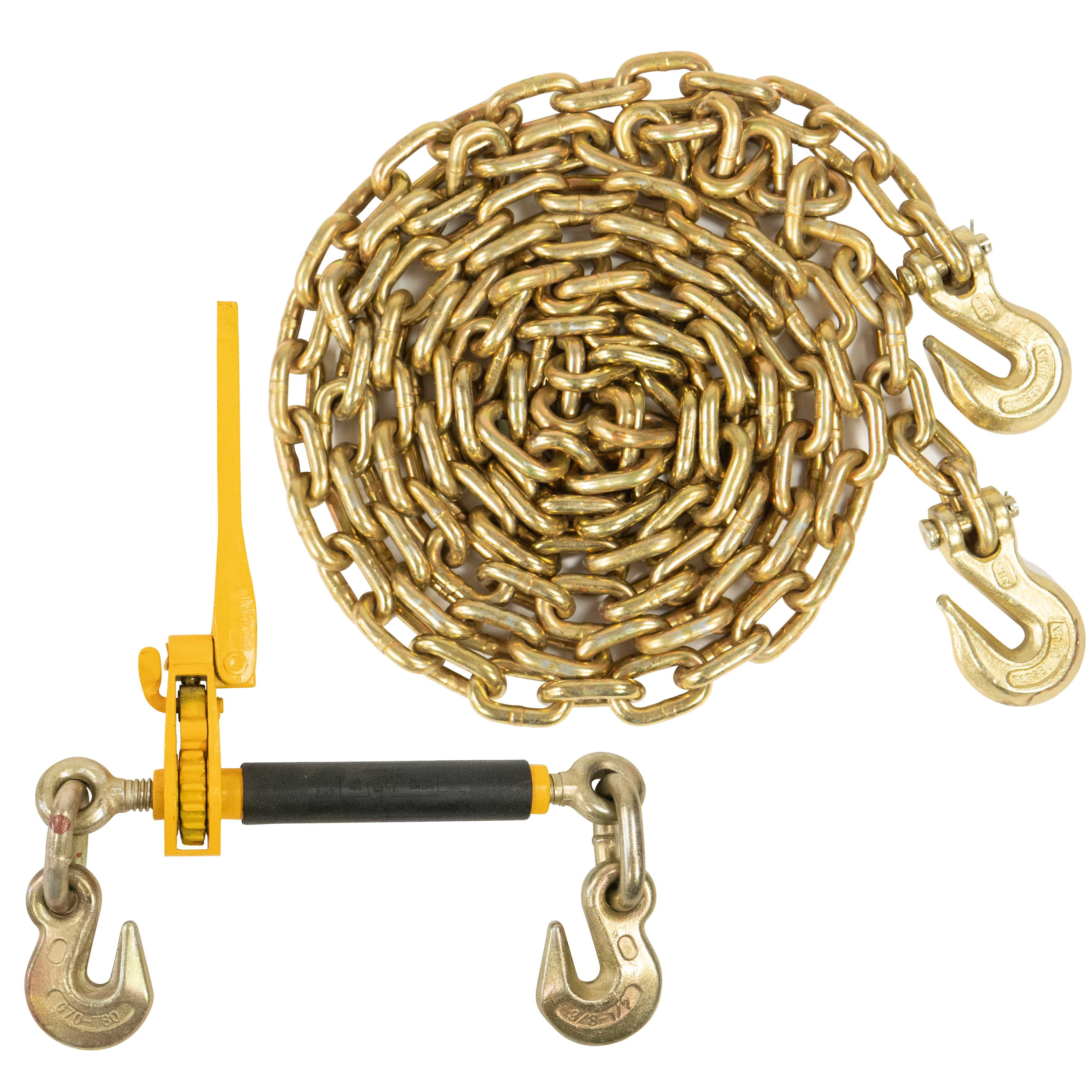 Grade 70 1/2" x 20' Peerless Chain and Binder Kit - Walmart.com