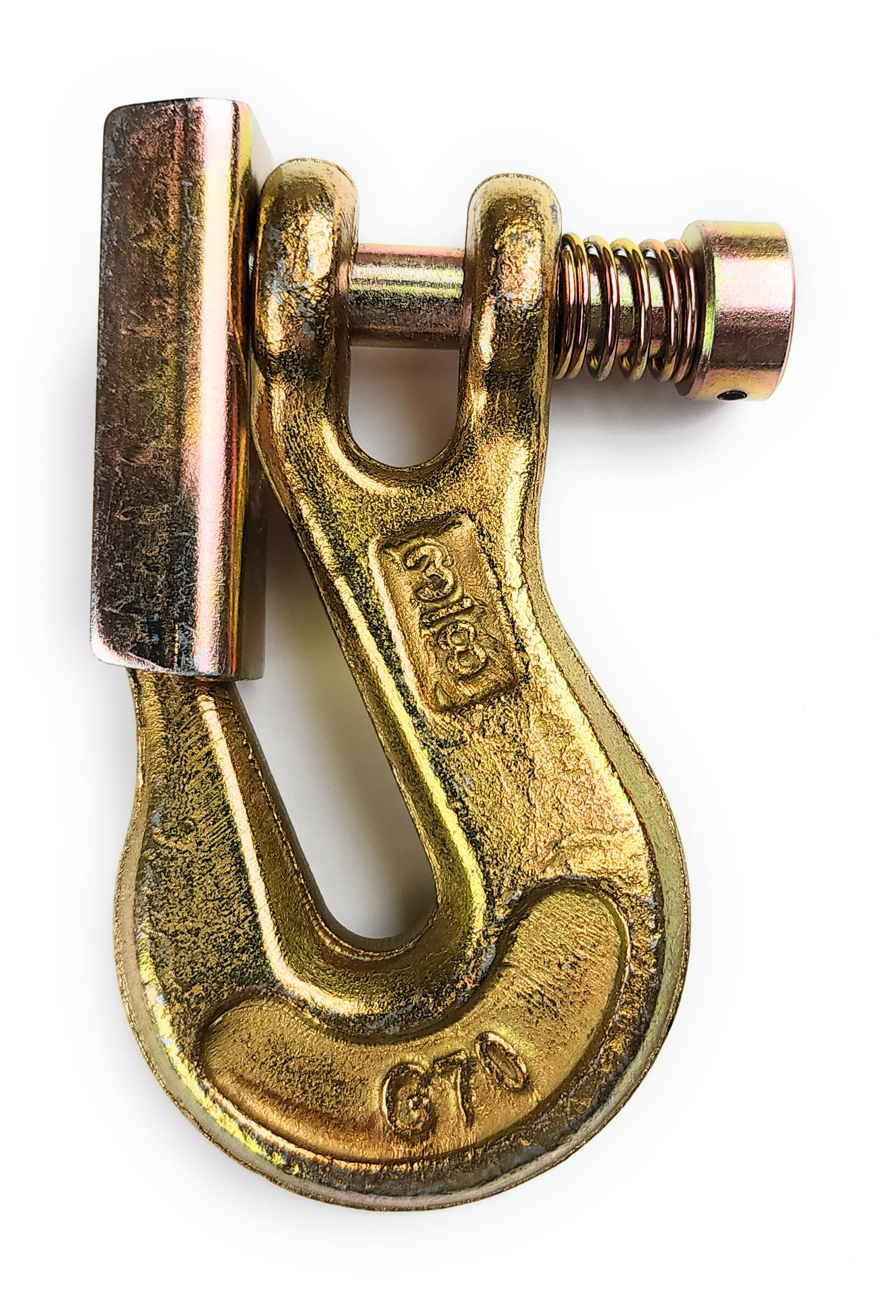 Grade 70 Pin Lock Clevis Grab Hook with Latch, for Tow Winch Trailer ...