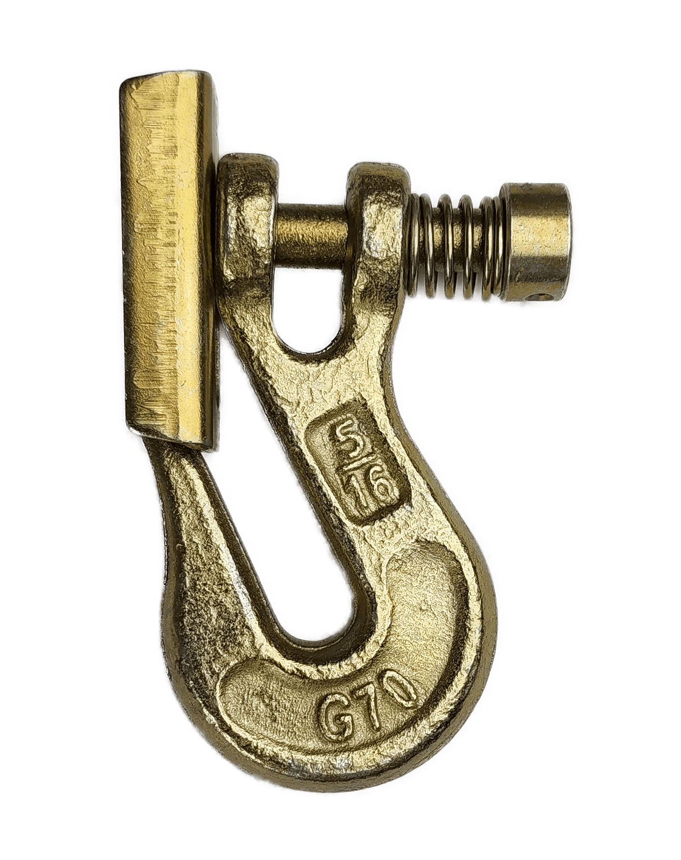 Grade 70 Pin Lock Clevis Grab Hook with Latch, for Tow Winch Trailer ...