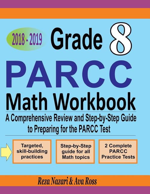 Grade 8 Parcc Mathematics Workbook 2018 - 2019 : A Comprehensive Review ...
